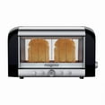 Magimix Vision Toaster, Black, Quartz Heating, Reheat and Defrost ...