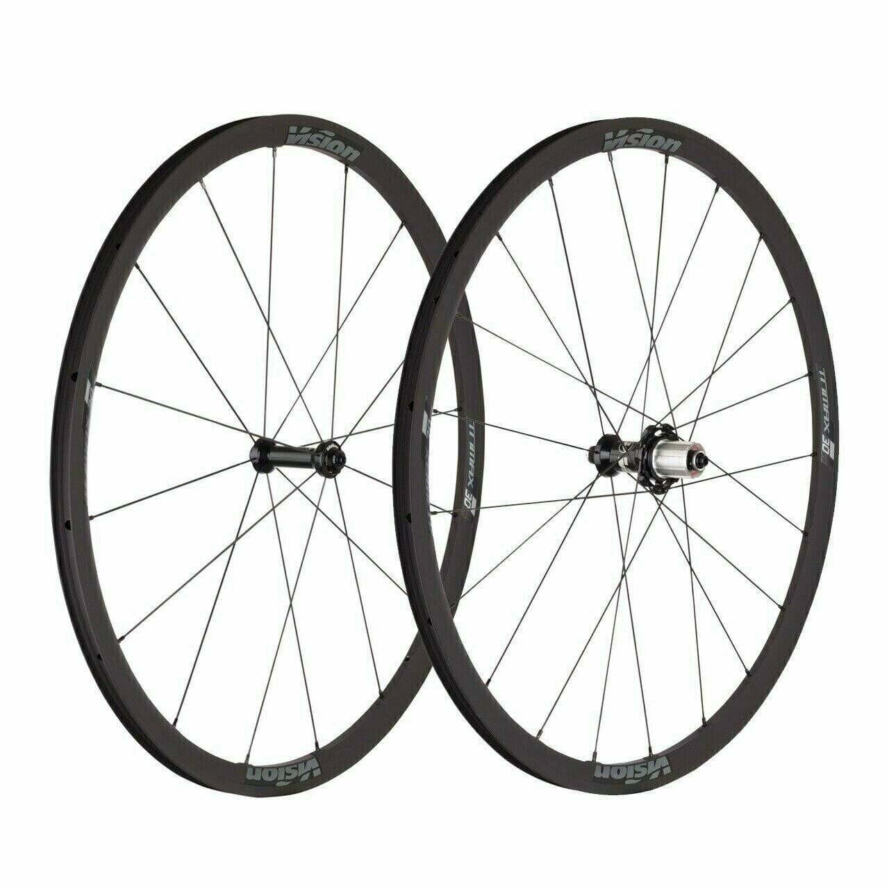 Vision TriMax 30 KB 30MM Alloy 16/21H 700c Clincher Road Wheelset ...