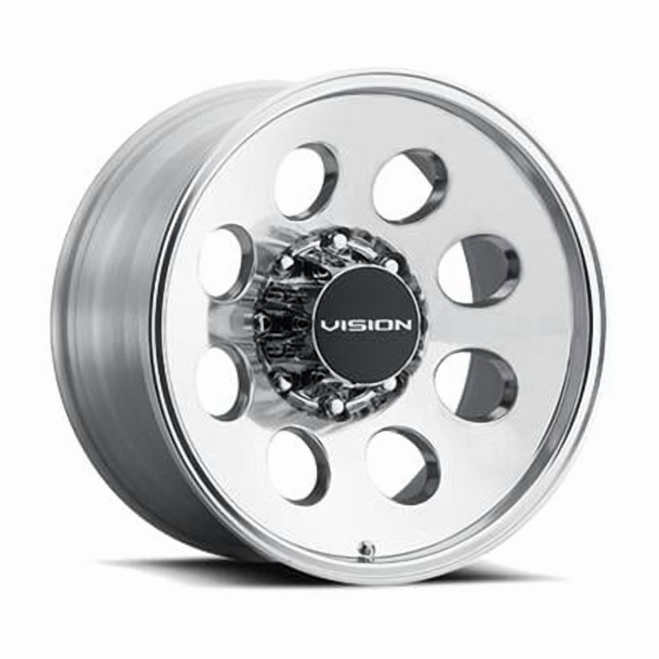 Vision Wheel C56-655V 6 x 5.5 in. Bolt-On Wheel Rim with Snap-In ...