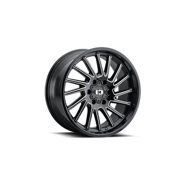 Vision Wheel C306GB-8V 8 x 6.5 in. Galvanized Brass Wheel Rim ...