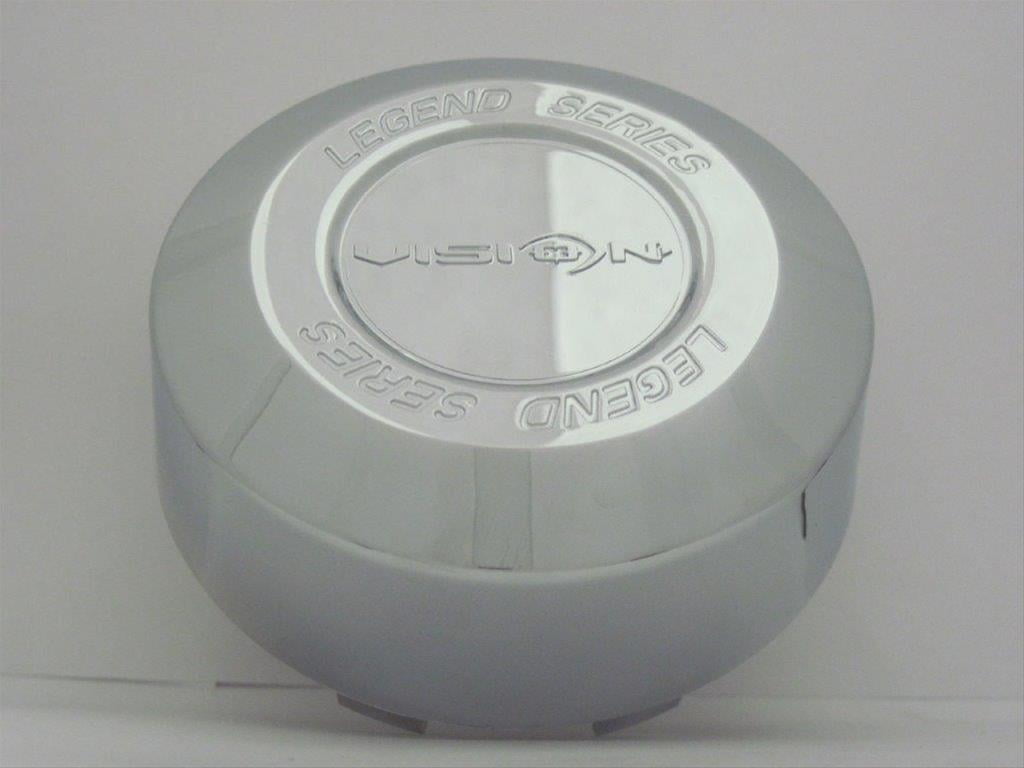 Vision Wheel Legend Series 141 142 Center Cap C141-T-V Chrome Tapered ...