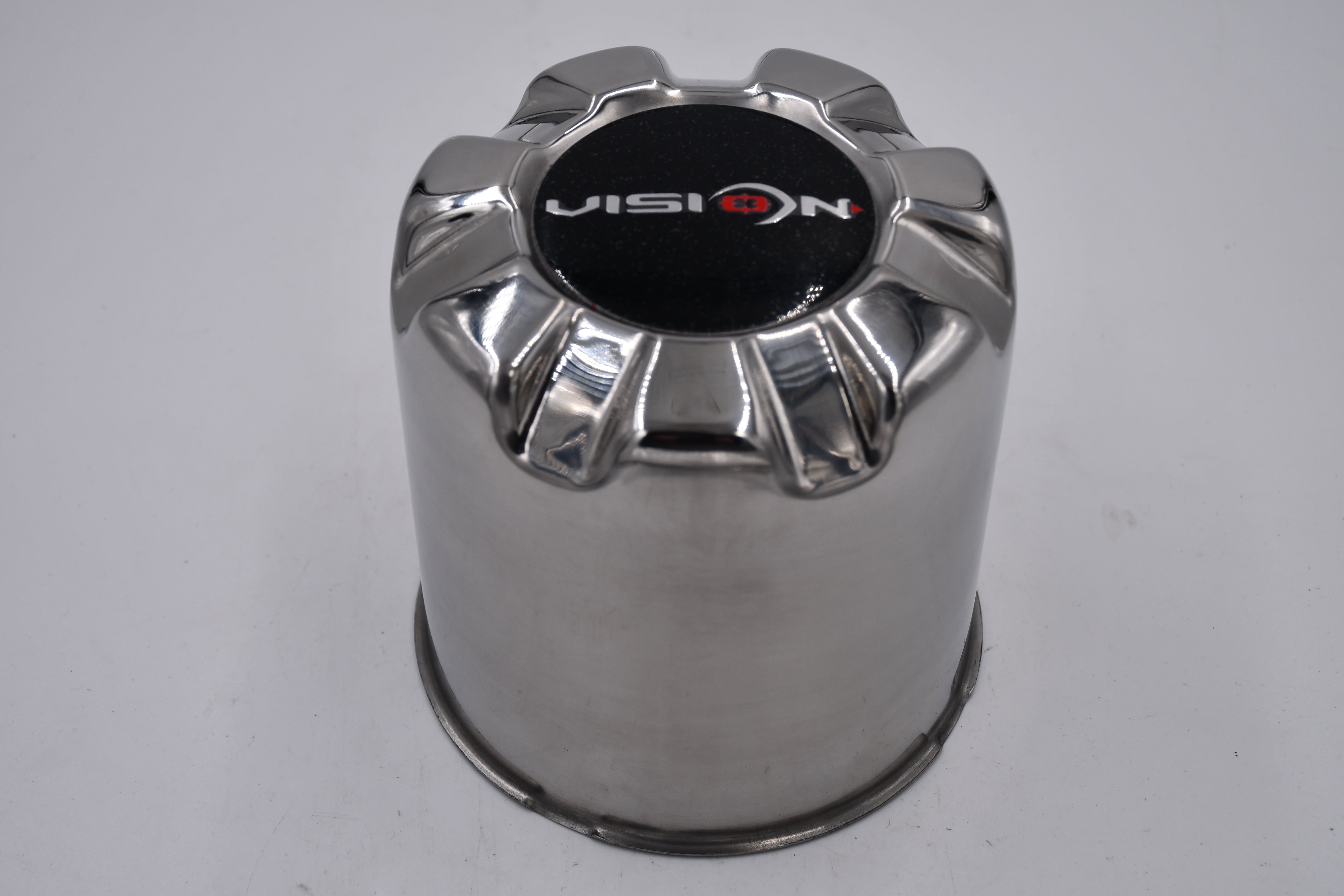Vision Wheel Stainless Center Cap C171-V03 5.25" 8 Lug Push Thru 5.15 ...