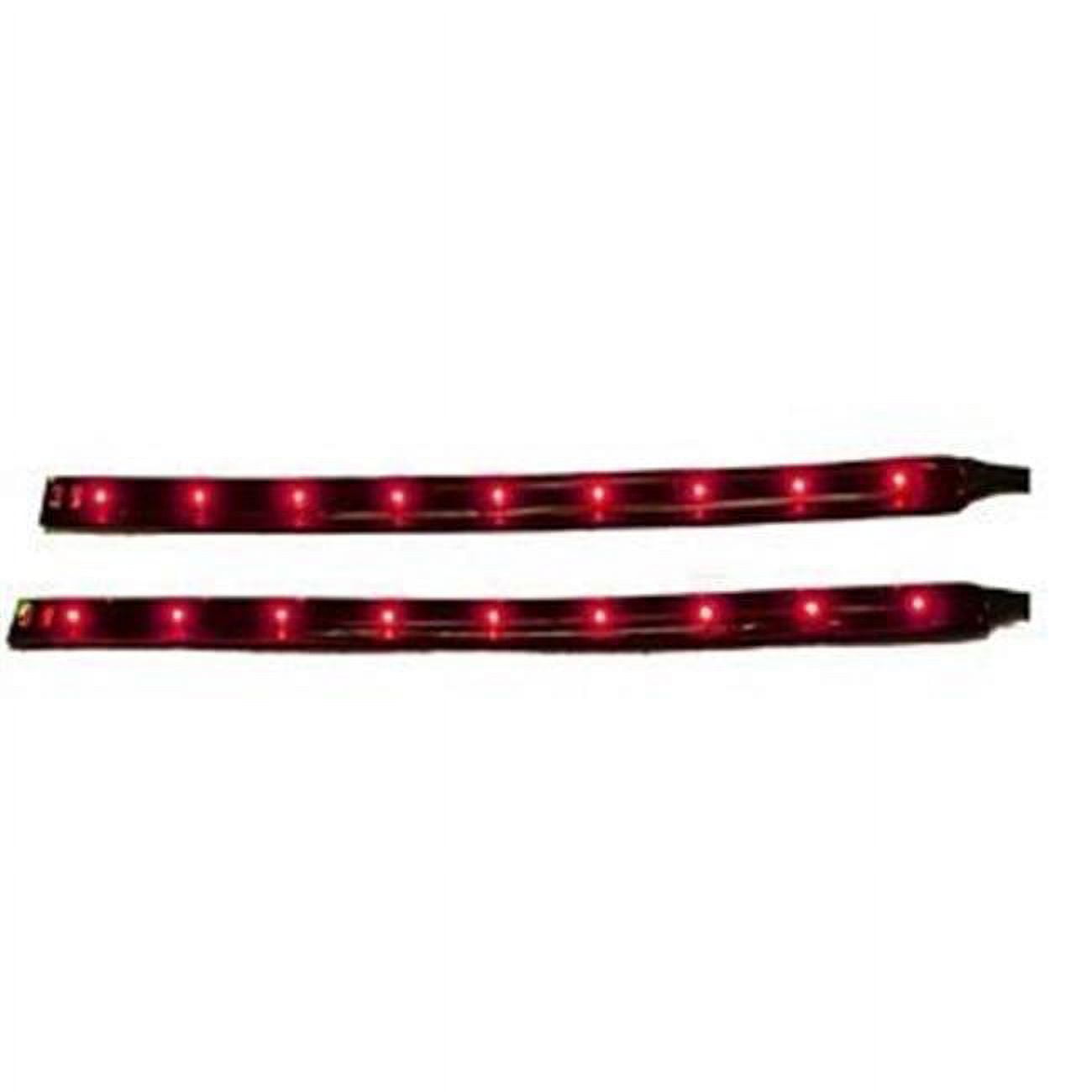 Vision X Lighting 4005532 6 in. Twin Pack Flexible LED Bars Red ...