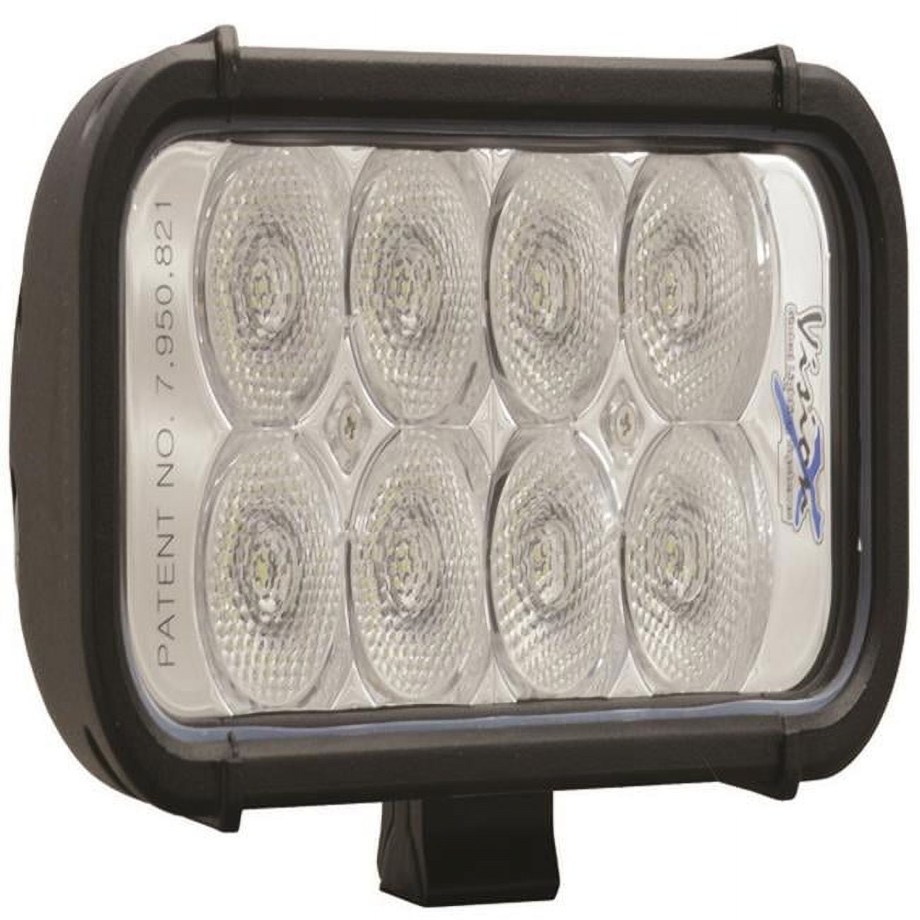 Vision X Lighting 4007581 6 in. Xmitter LED Bar Black 8 3w LEDs Flood ...