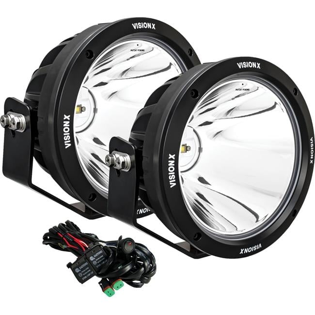 Vision X Lighting 8.7 in. Single Source 120W Cannon CG2 Lights ...