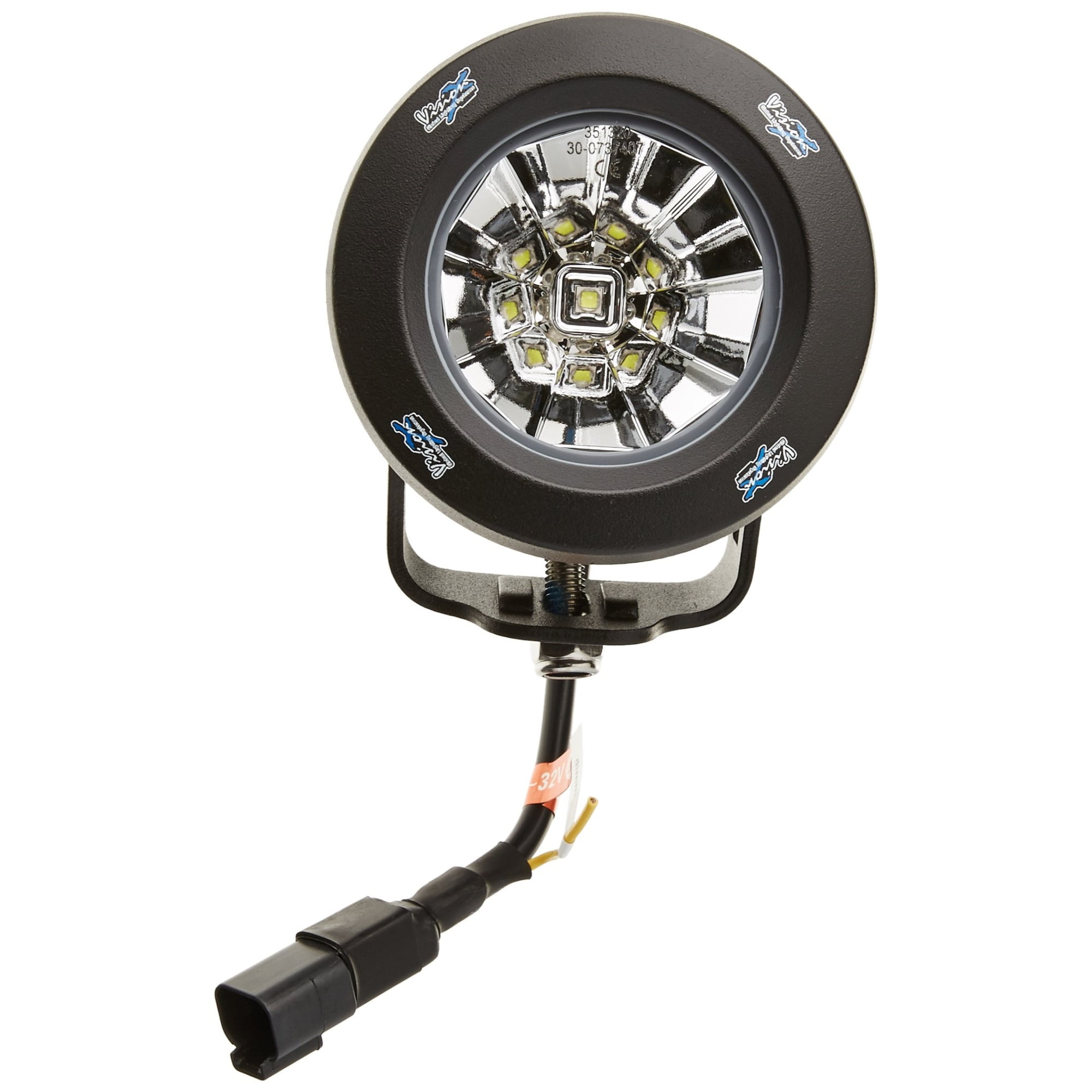Vision X Lighting 9141435 Optimus Black Round 10W LED Flood Light ...