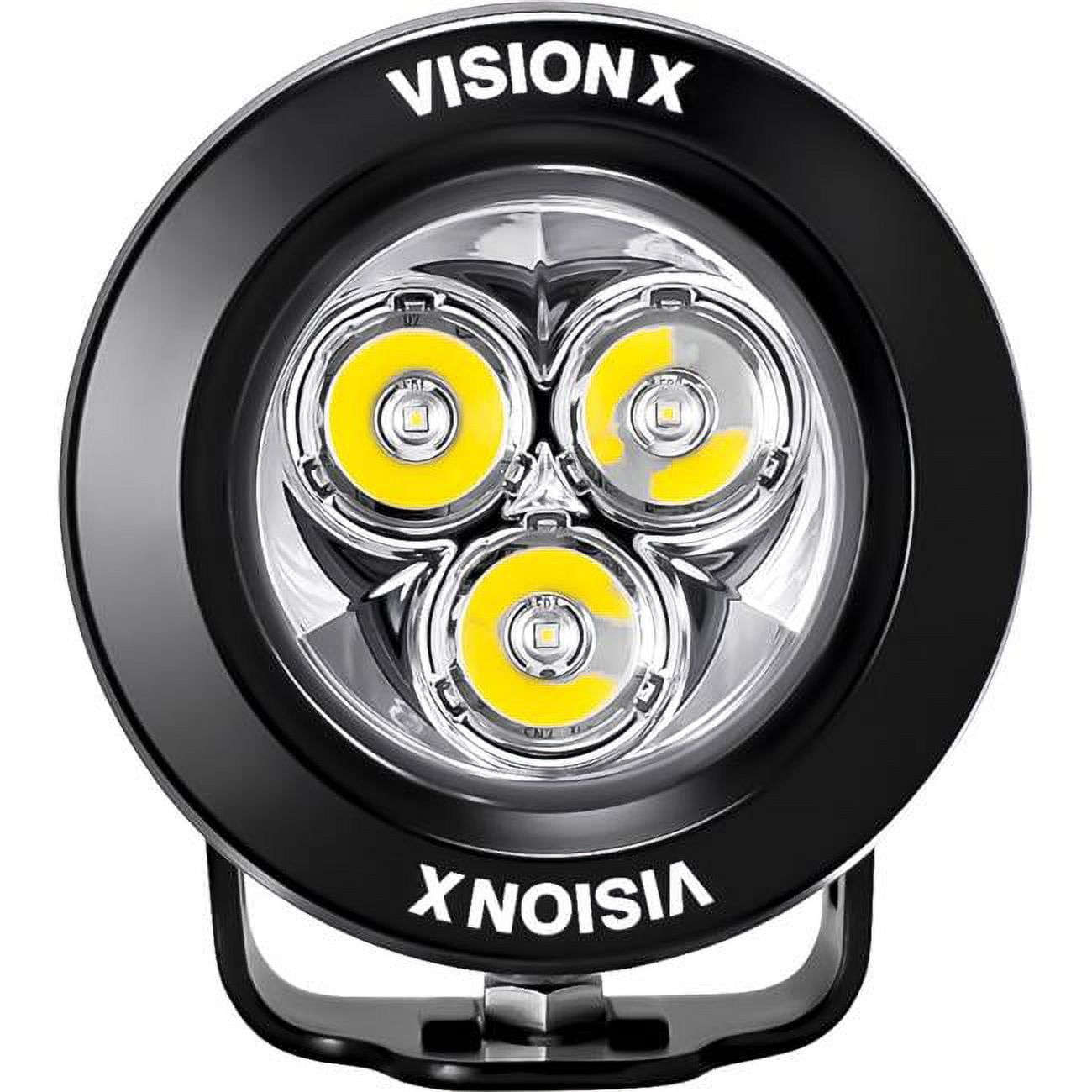 Vision X Lighting CG2-CPM310 Single 3.7 in. 3 LED Cannon CG2 Mini Light ...