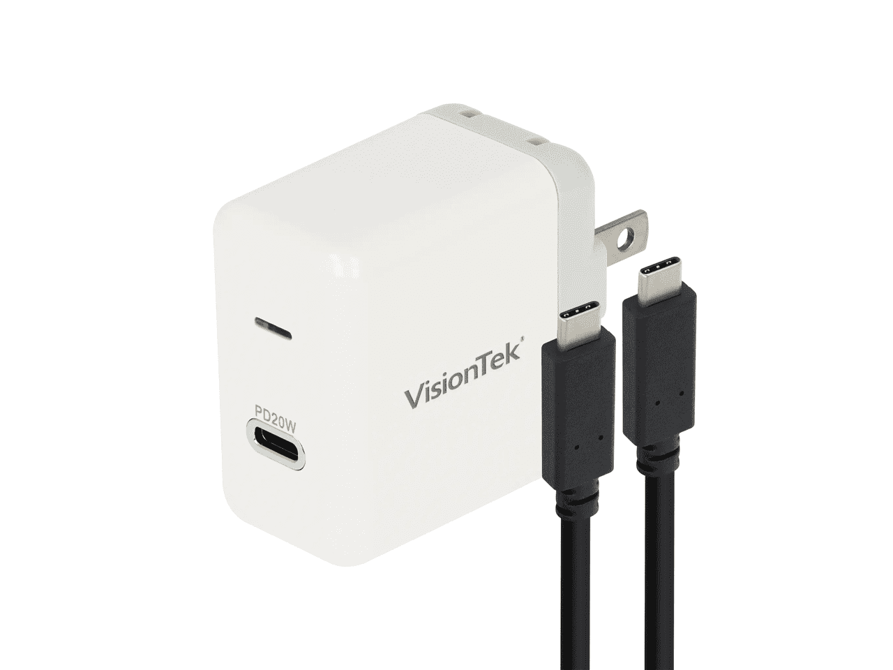 VisionTek 20W USB-C Power Adapter w/ USB-C Cable 901553 - Walmart.com