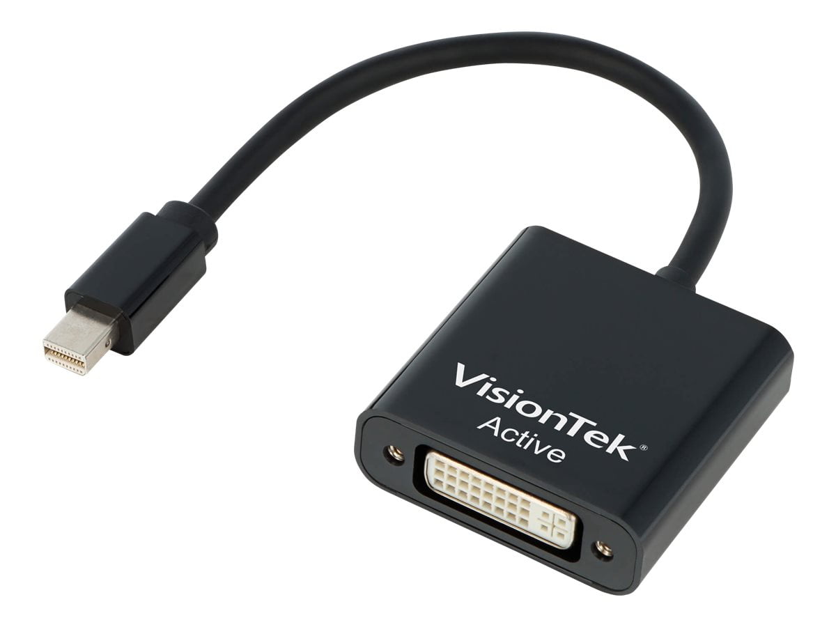VisionTek 900341 Mini DisplayPort to SL DVI-D Active Adapter (M/F ...