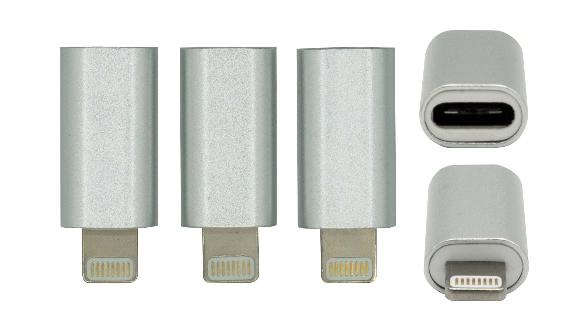 VisionTek 901270 USB C to Lightning Adapter - 3 Pack - Walmart.com