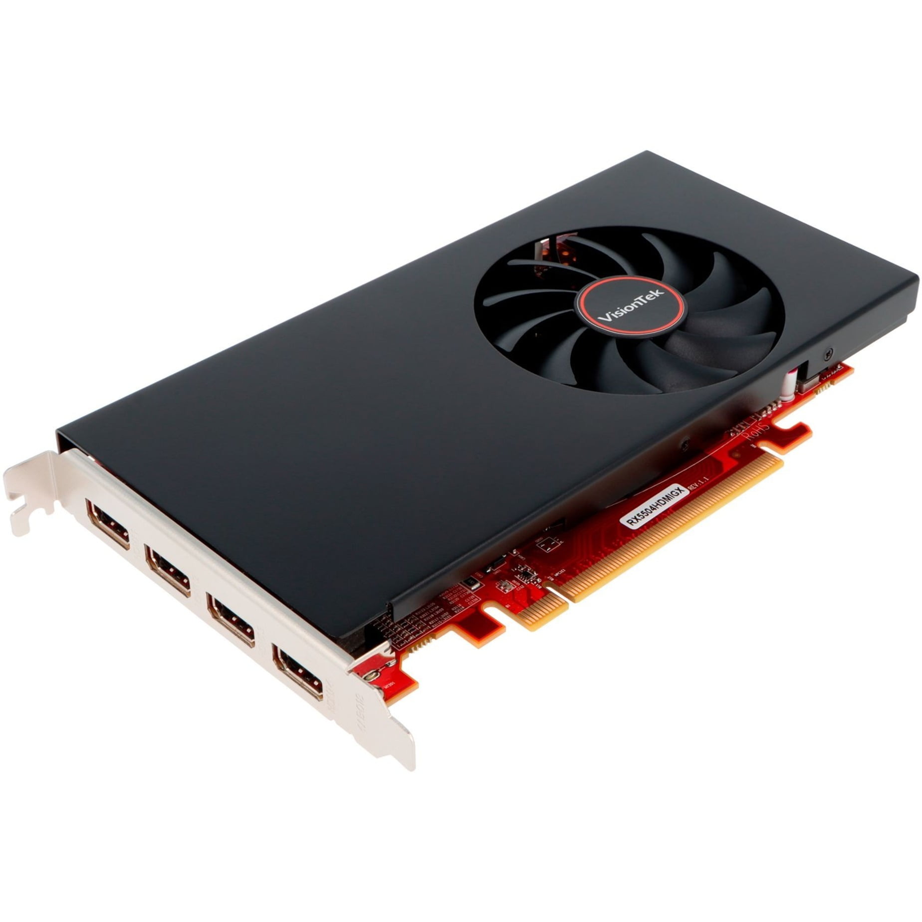 VisionTek AMD Radeon RX 550 4GB GDDR5 4xHDMI Graphics Card 901459 ...