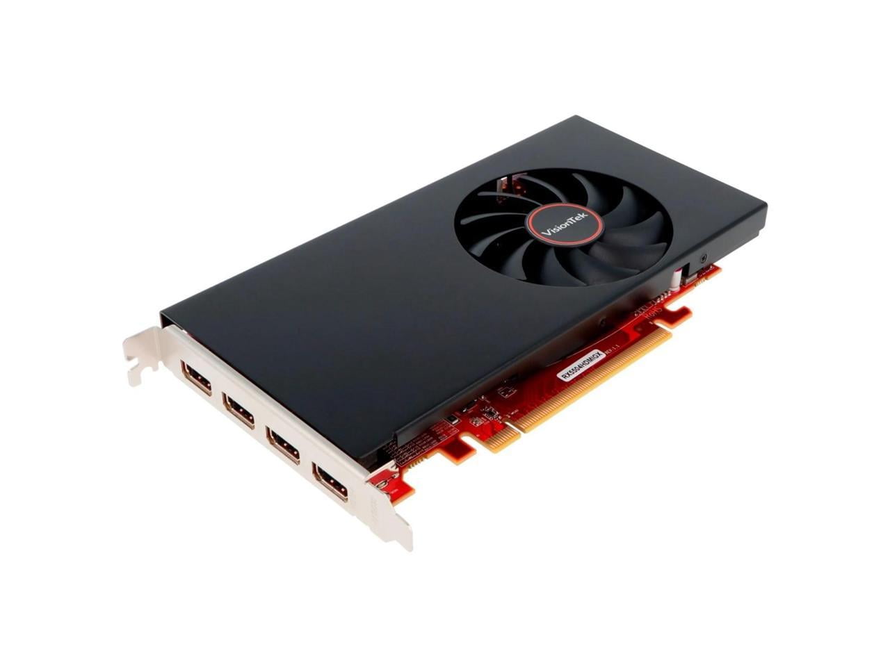VisionTek AMD Radeon RX 550 Graphic Card - 4 GB GDDR5 - Full-height - 1 ...