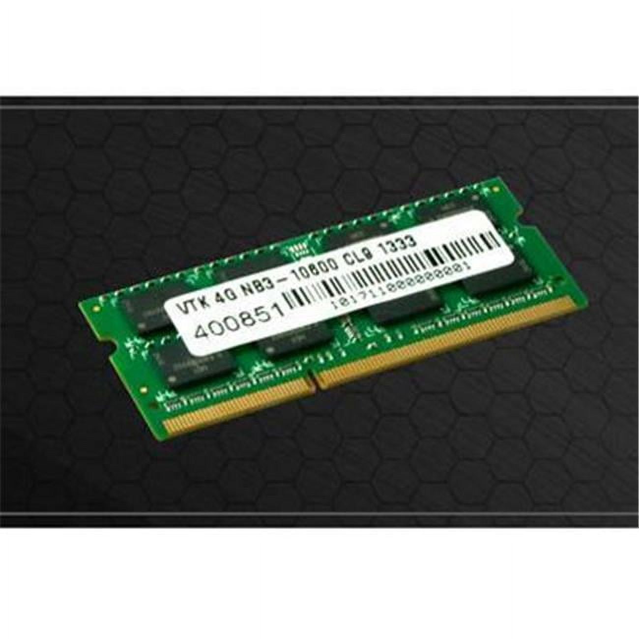 VisionTek - DDR3 - module - 4 GB - SO-DIMM 204-pin - 1333 MHz / PC3-10600 - CL9 - 1.5 V ...