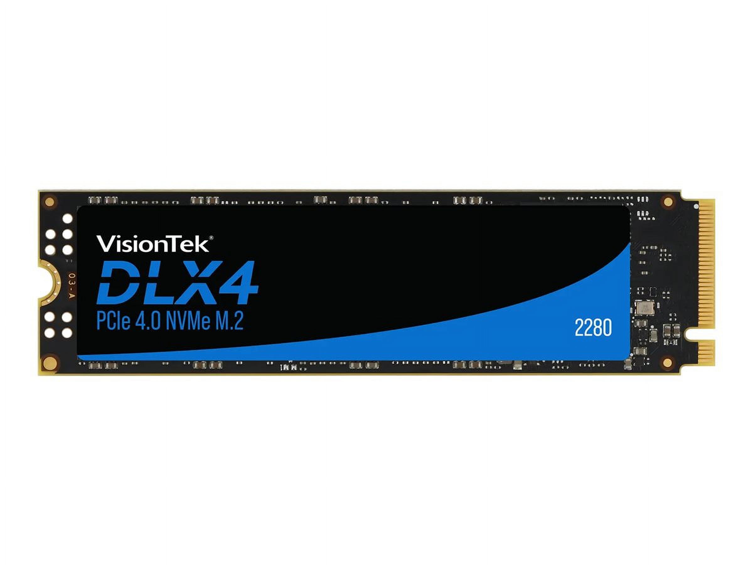 VisionTek DLX4 - SSD - encrypted - 2 TB - internal - M.2 2280 - PCIe 4. ...