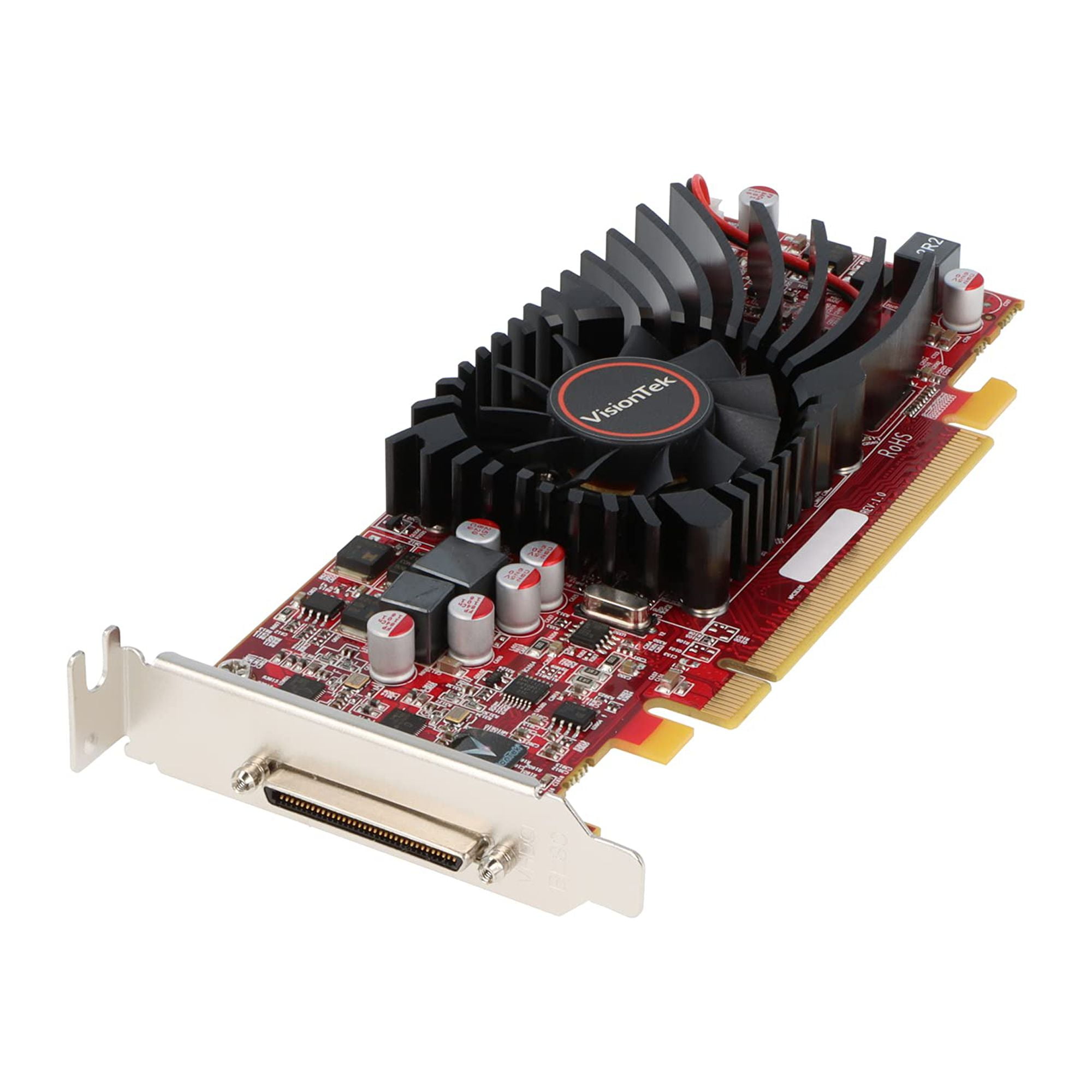 VisionTek Radeon HD 5570 1GB DDR3 SFF Graphics Card, 4 Port VHDCI to ...