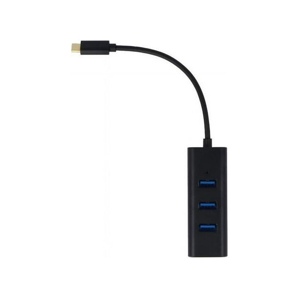 VisionTek USB-C 4 Port USB 3.0 Hub 901434 - Walmart Business Supplies