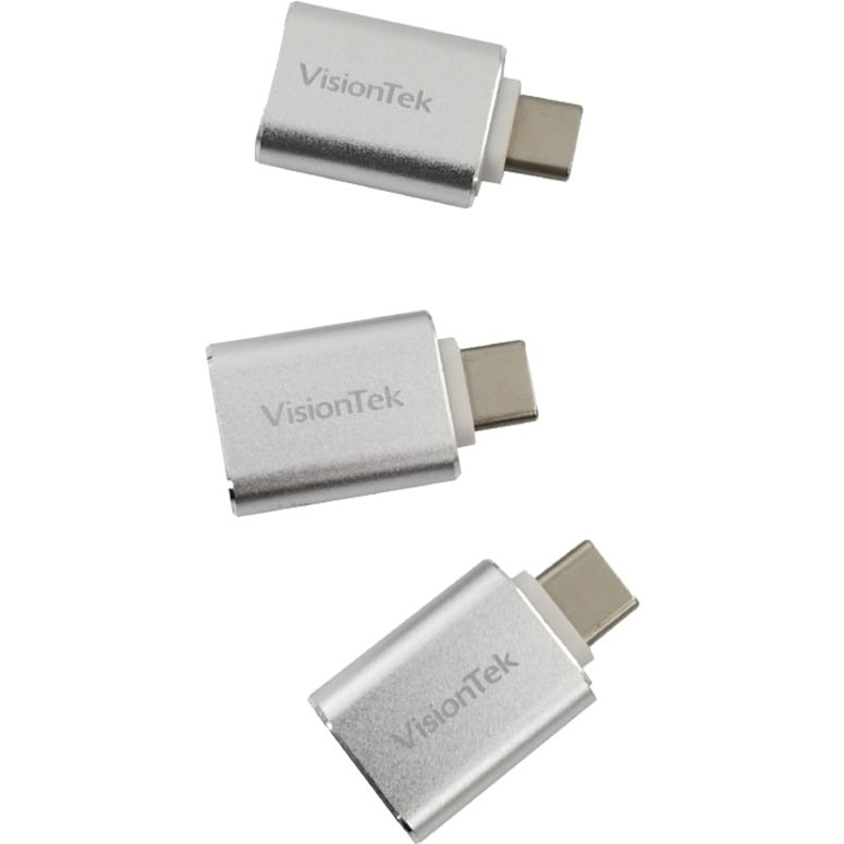 VisionTek USB-C to USB-A M/F 3 Pack Adapters 901224 - Walmart Business ...