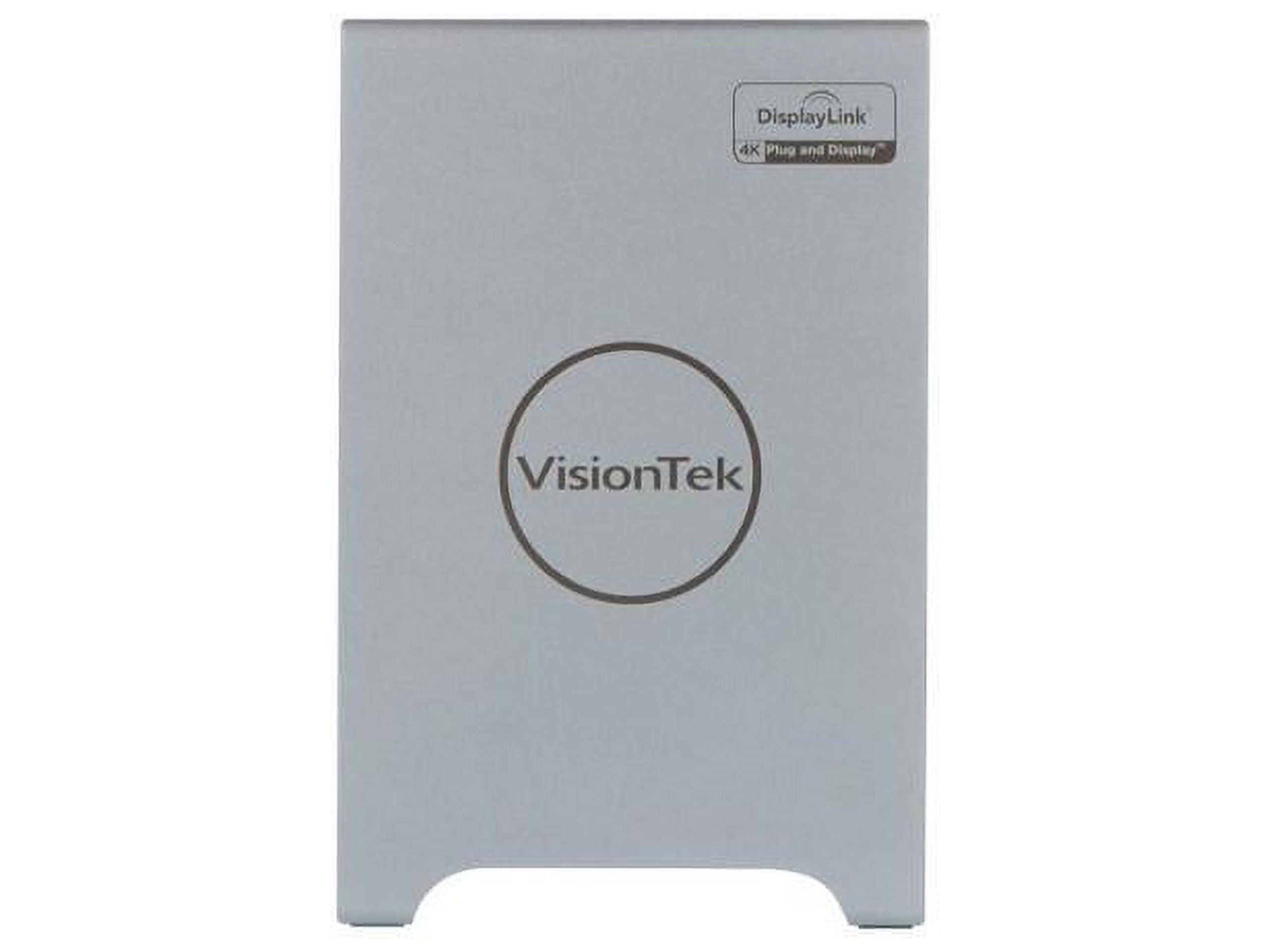 VisionTek Gray 901499 VT7100 Triple Display 4K USB-C Docking Station ...