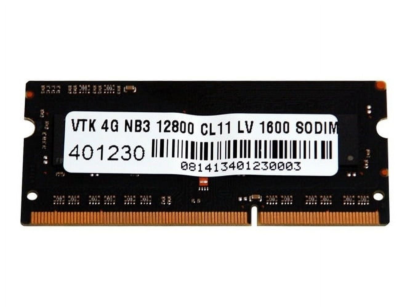 Visiontek 4GB 204-Pin DDR3 SO-DIMM DDR3 1600 (PC3 12800) Laptop Memory Model 900641 - Walmart.com