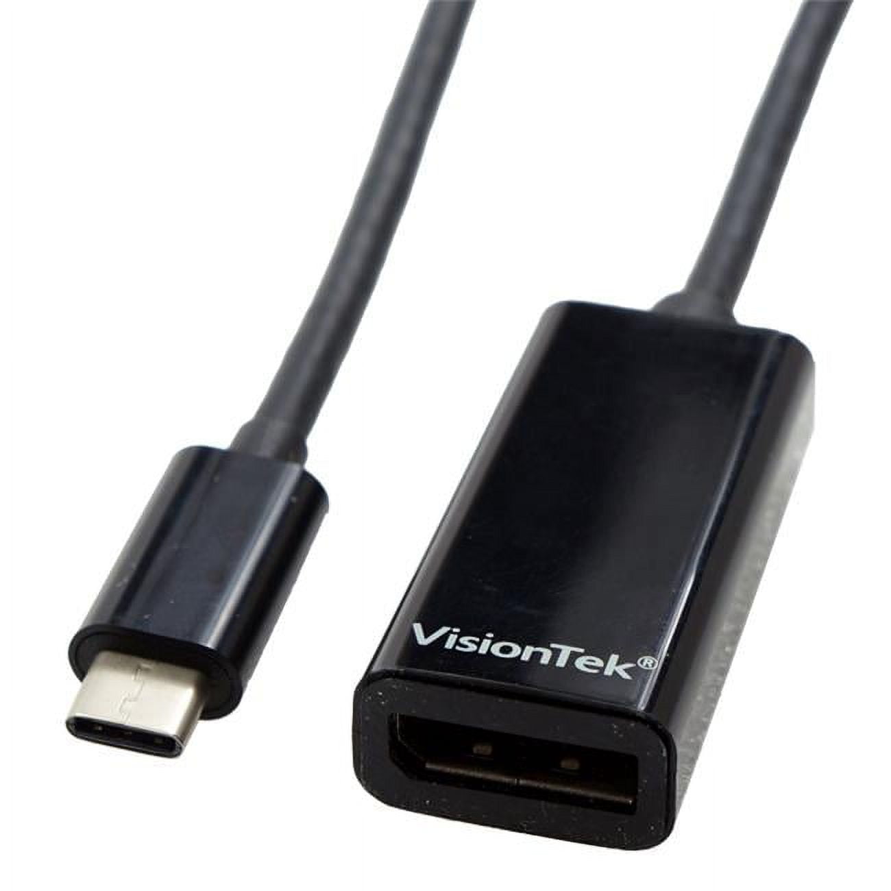Visiontek USB 3.1 Type C To DP Adapter Cable - Walmart.com