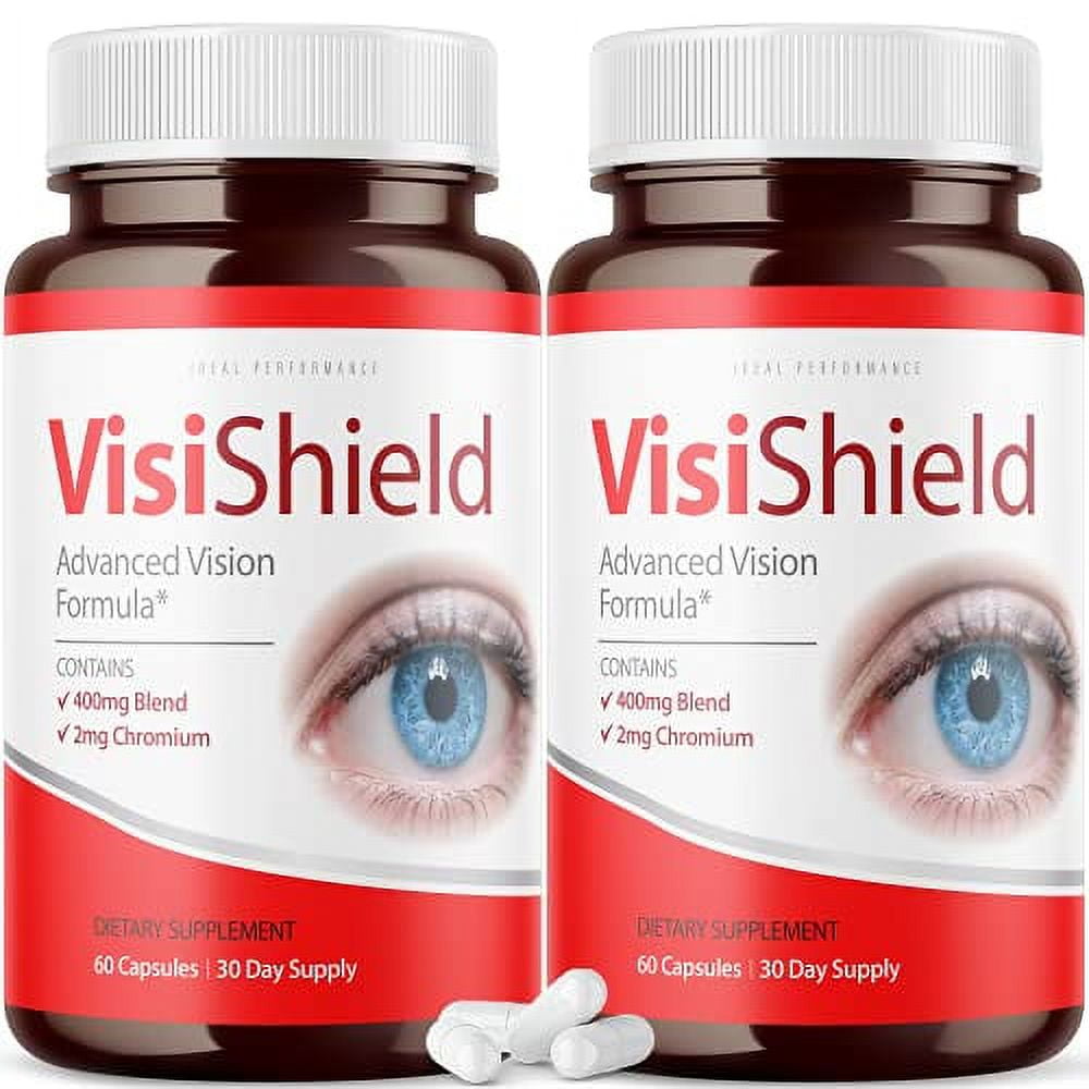 Visishield Advanced Vision Formula for Eyes Supplement Pills Vitamins ...