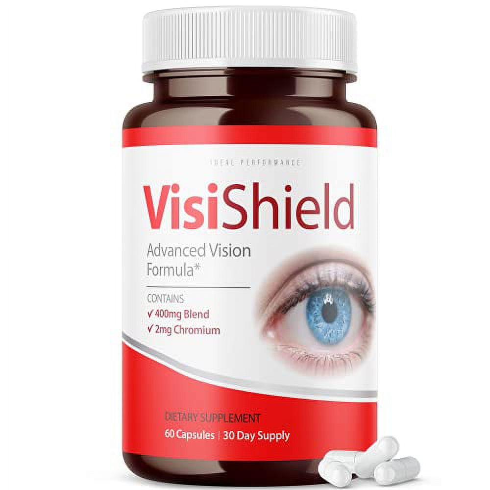Visishield Advanced Vision Formula for Eyes Supplement Pills Vitamins ...