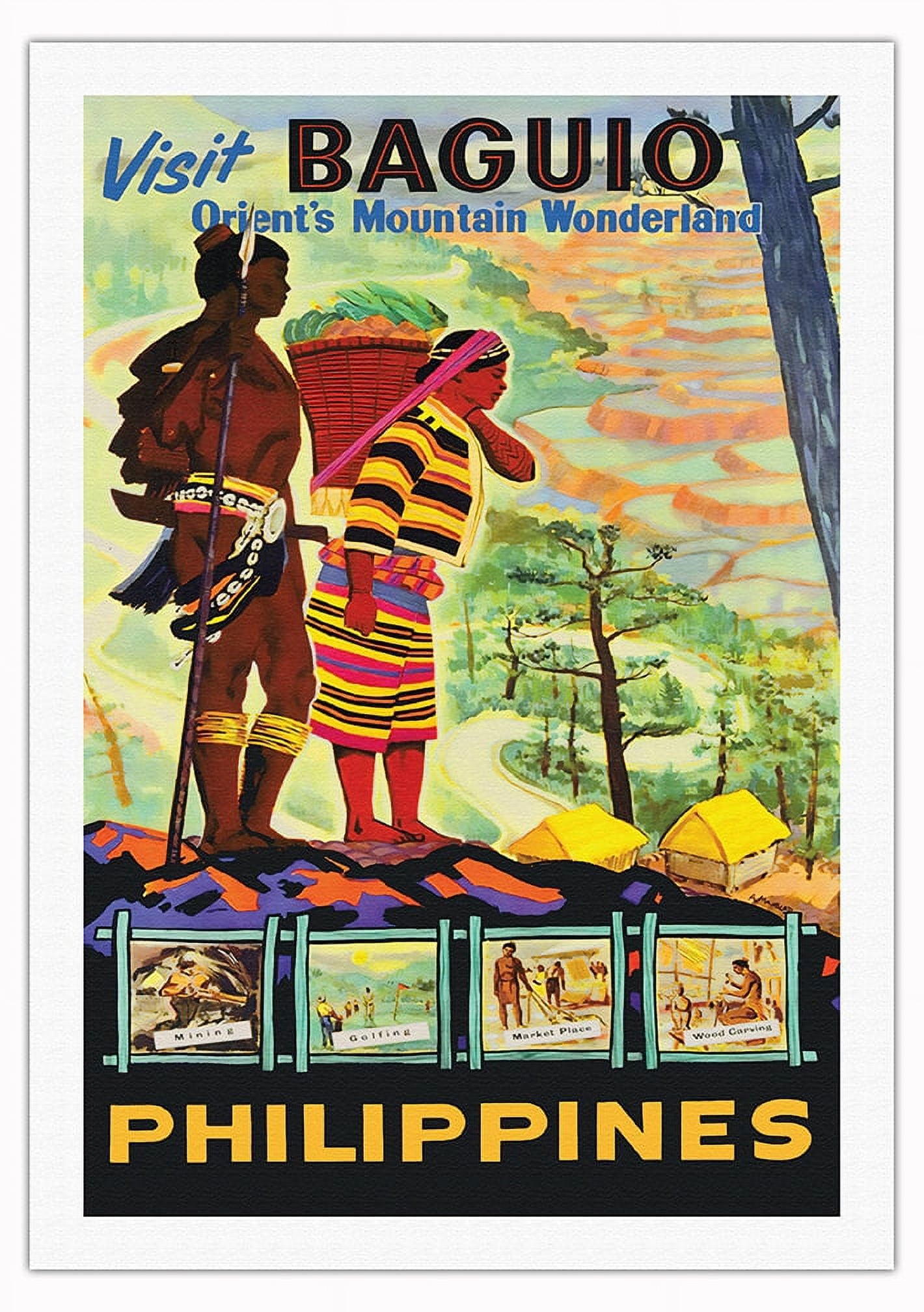 Visit Baguio Philippines - Orient’s Mountain Wonderland - Vintage ...