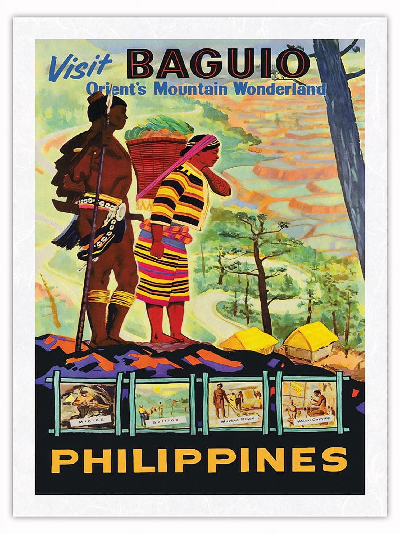 Visit Baguio Philippines - Orient’s Mountain Wonderland - Vintage ...