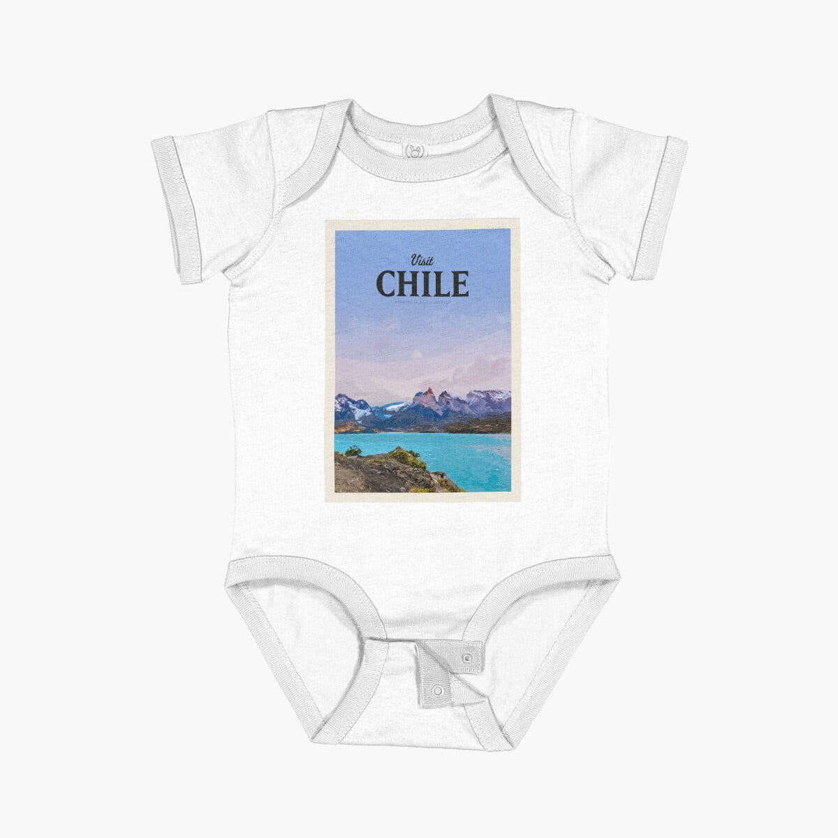 Visit Chile Short Sleeve Baby One-Piece - 723 - Walmart.com