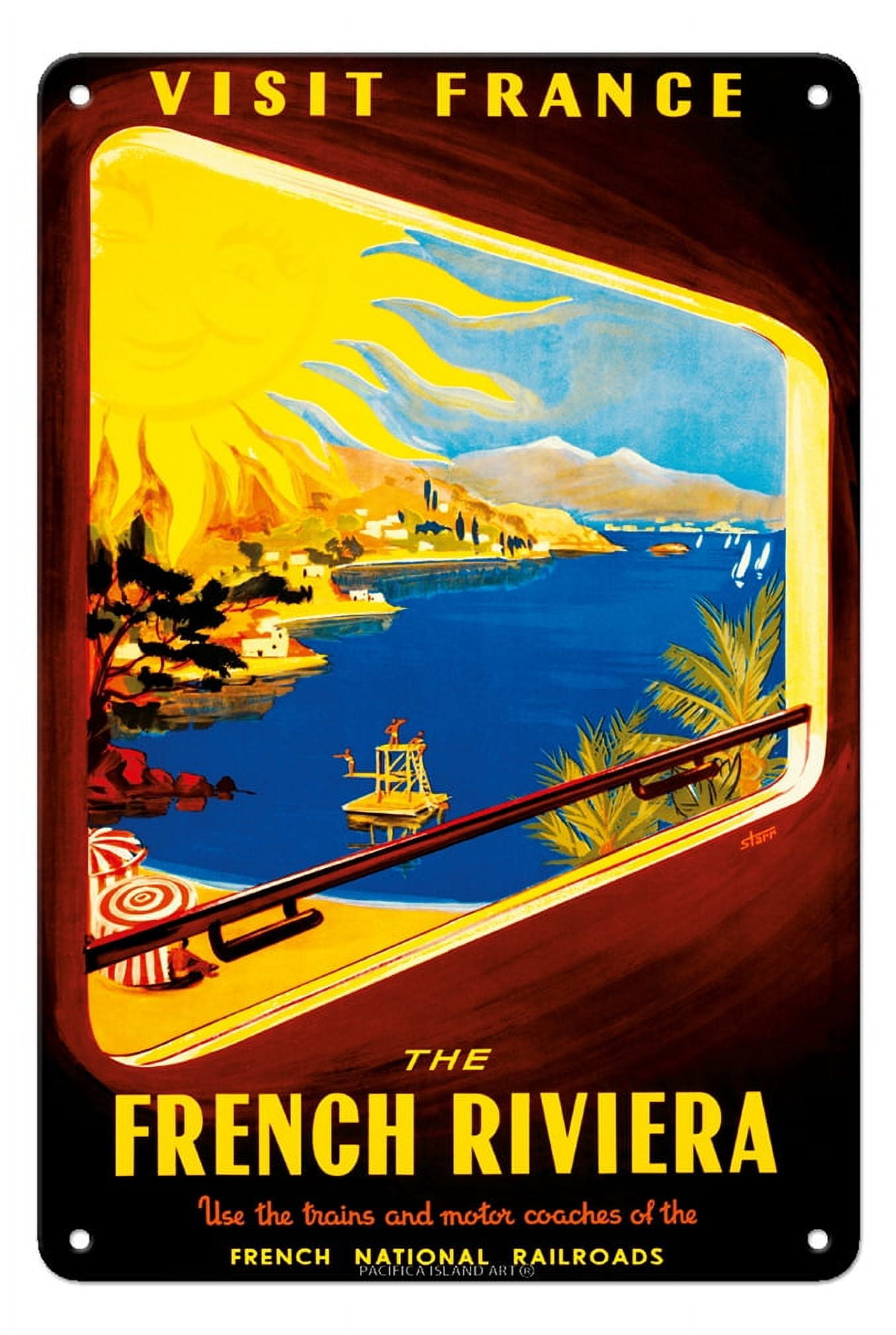 Visit France - The French Riviera - Use Trains and Motor Coaches of the ...