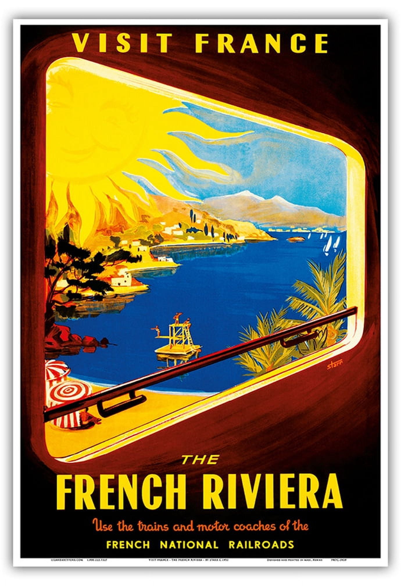 Visit France - The French Riviera - Use Trains and Motor Coaches of the ...