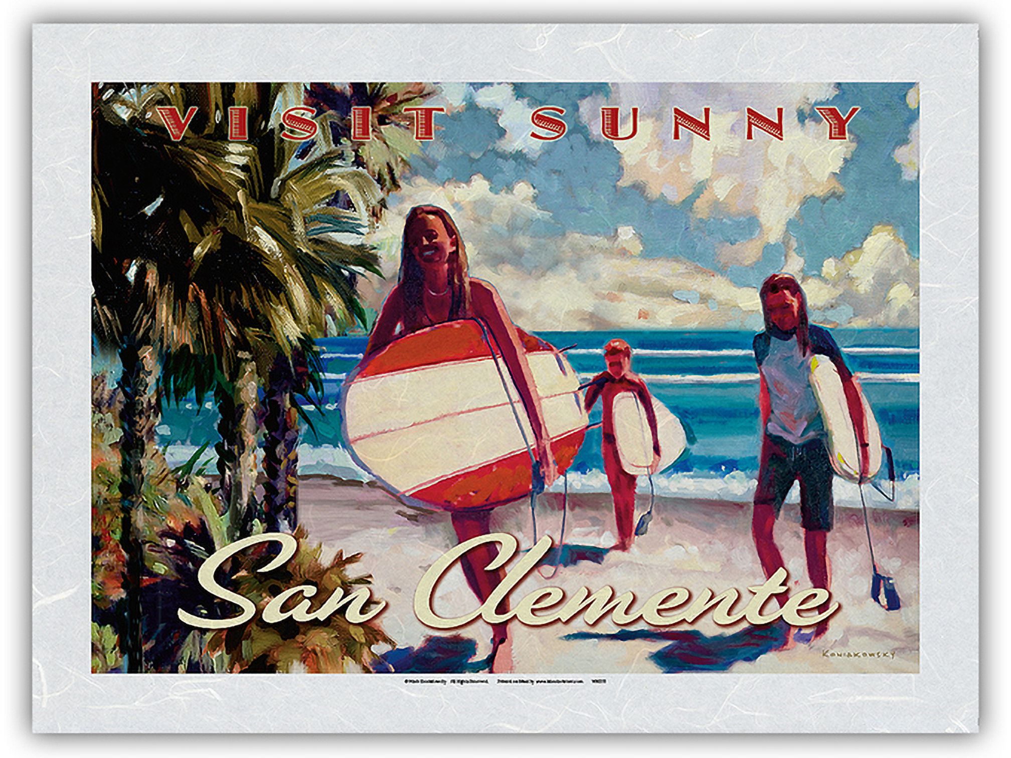 Visit Sunny San Clemente California - Young Surfers on the Beach ...