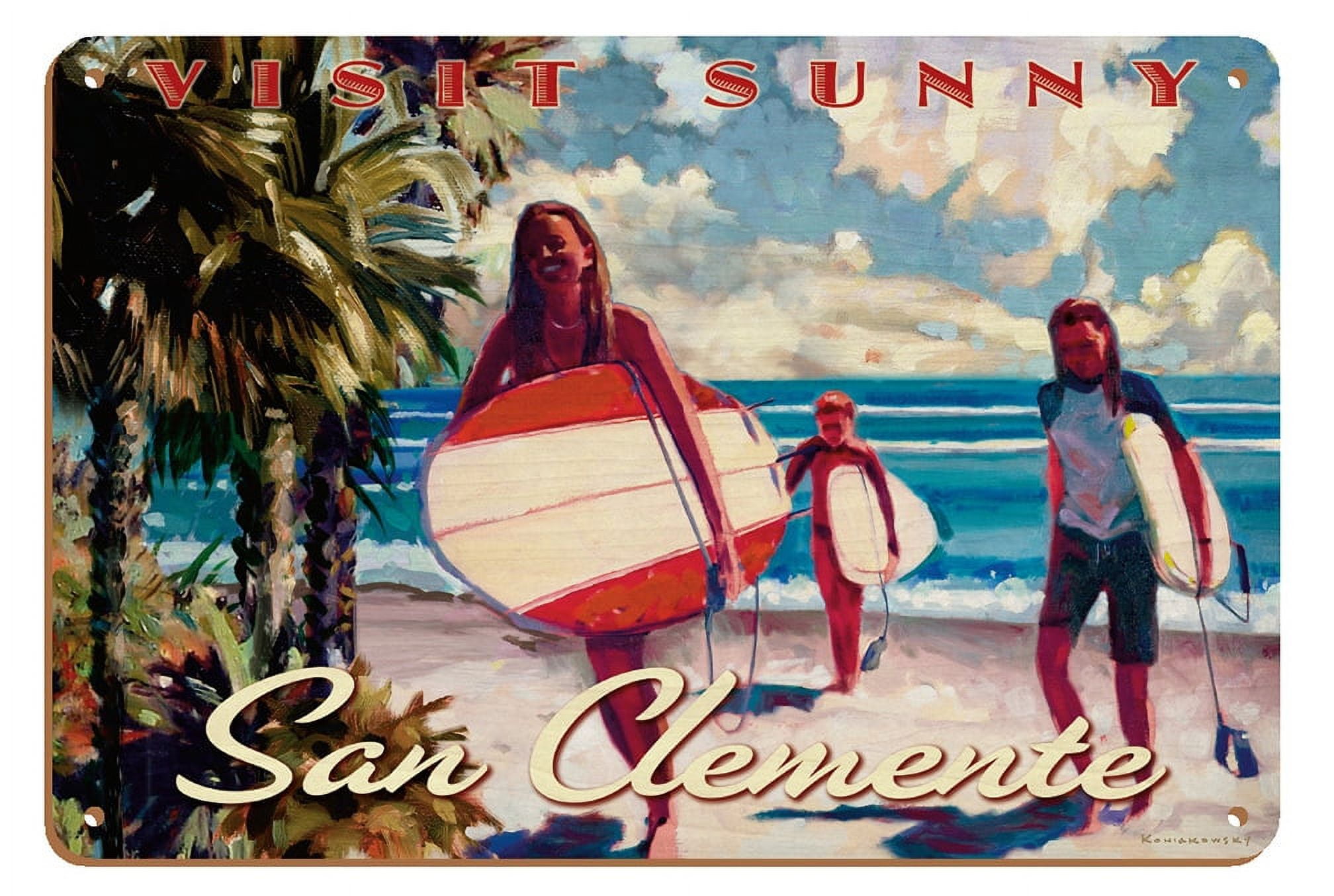 Visit Sunny San Clemente California - Young Surfers on the Beach ...