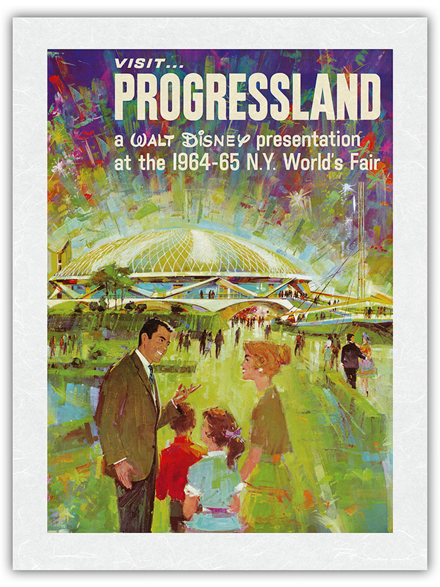 Visit Walt Disney’s Progressland - 1964 New York World’s Fair - Vintage ...