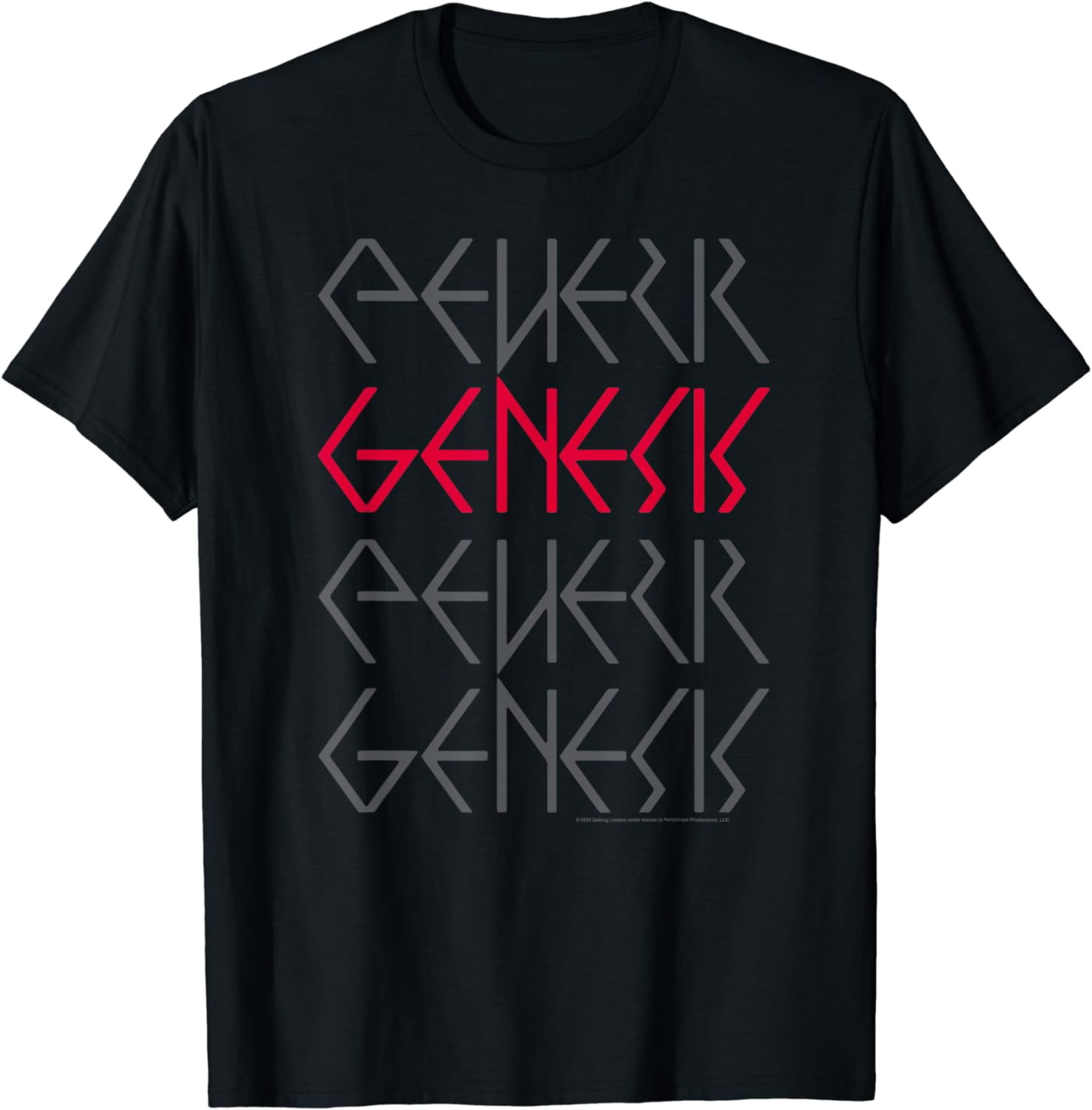 Visit the Popfunk Store Genesis Logo Repeat T-Shirt - Walmart.com