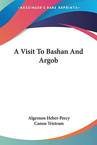 Visit to Bashan and Argob - Walmart.com