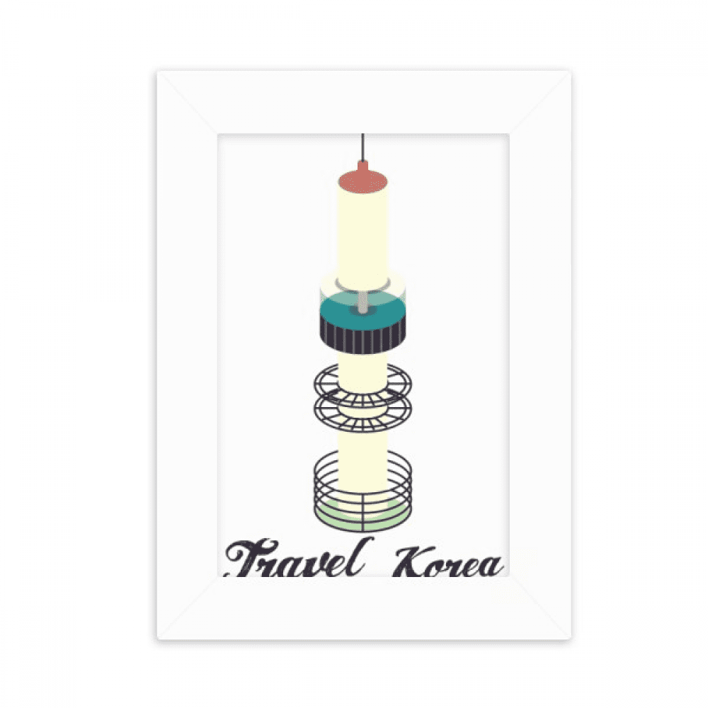 Visiting Seoul Tower in South Korea Desktop Photo Frame Picture Display ...