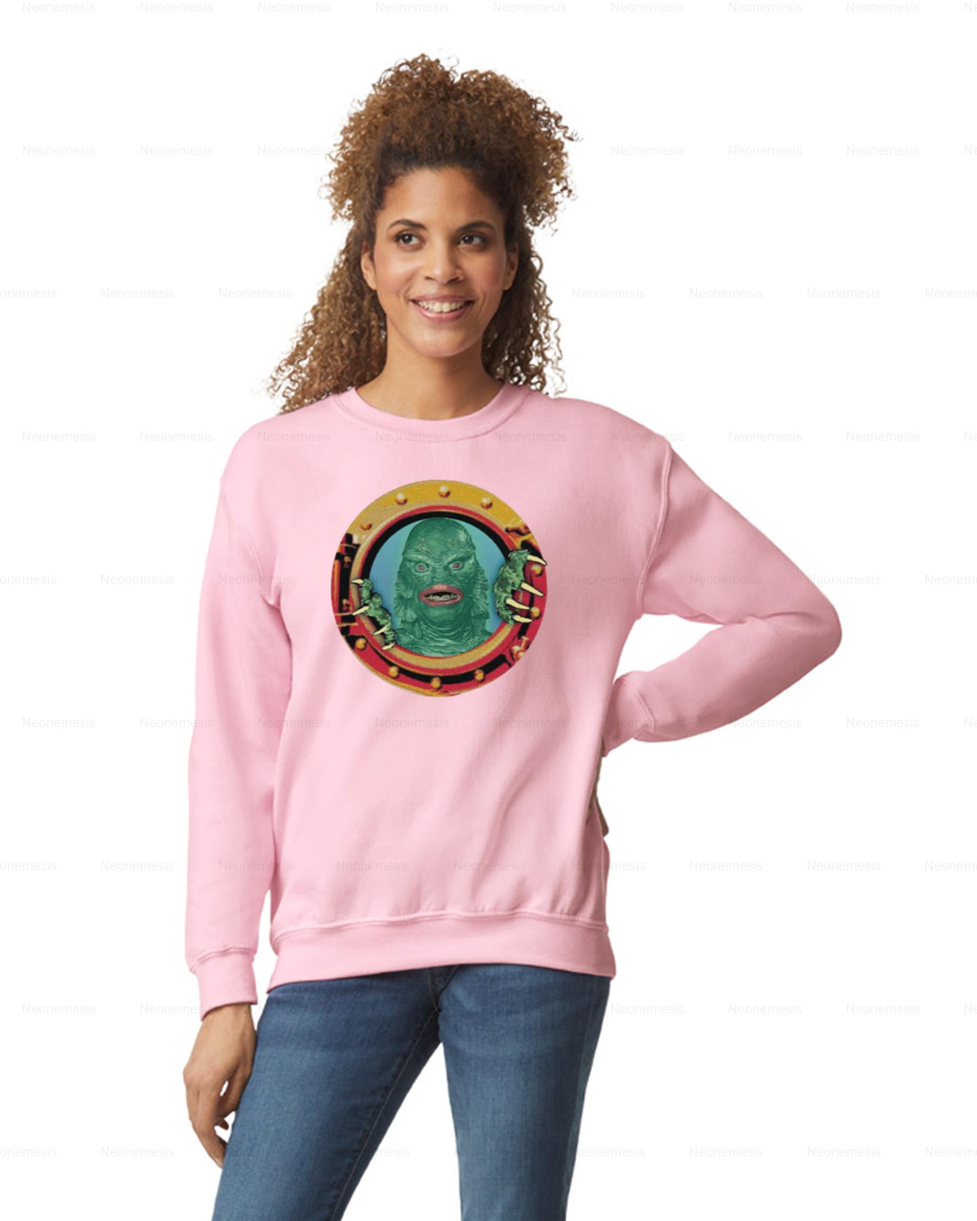 Visitor From The Black Lagoon Creature Horror Movie Monster Sweatshirt ...