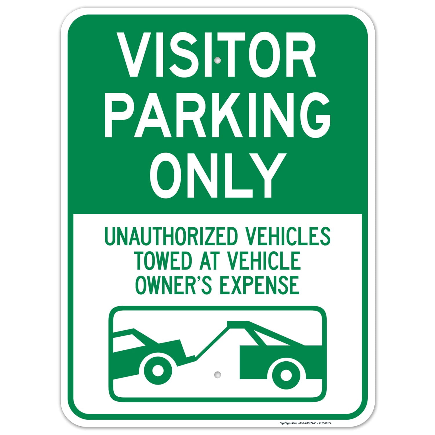 Visitor Parking Only Unauthorized Vehicles Will Be Towed at Vehicle ...