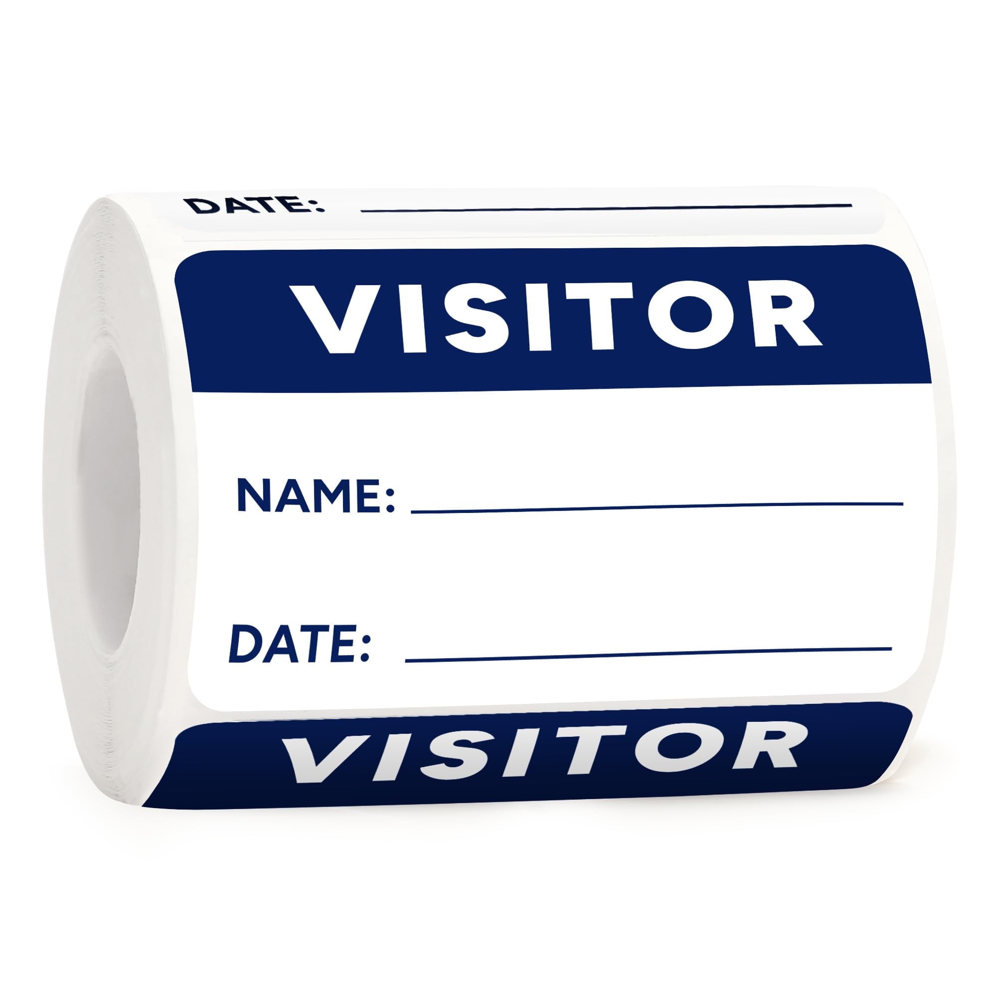 Visitor Pass Stickers, 300Pcs Writable Name Tag Labels 2x3 Inch, Self ...