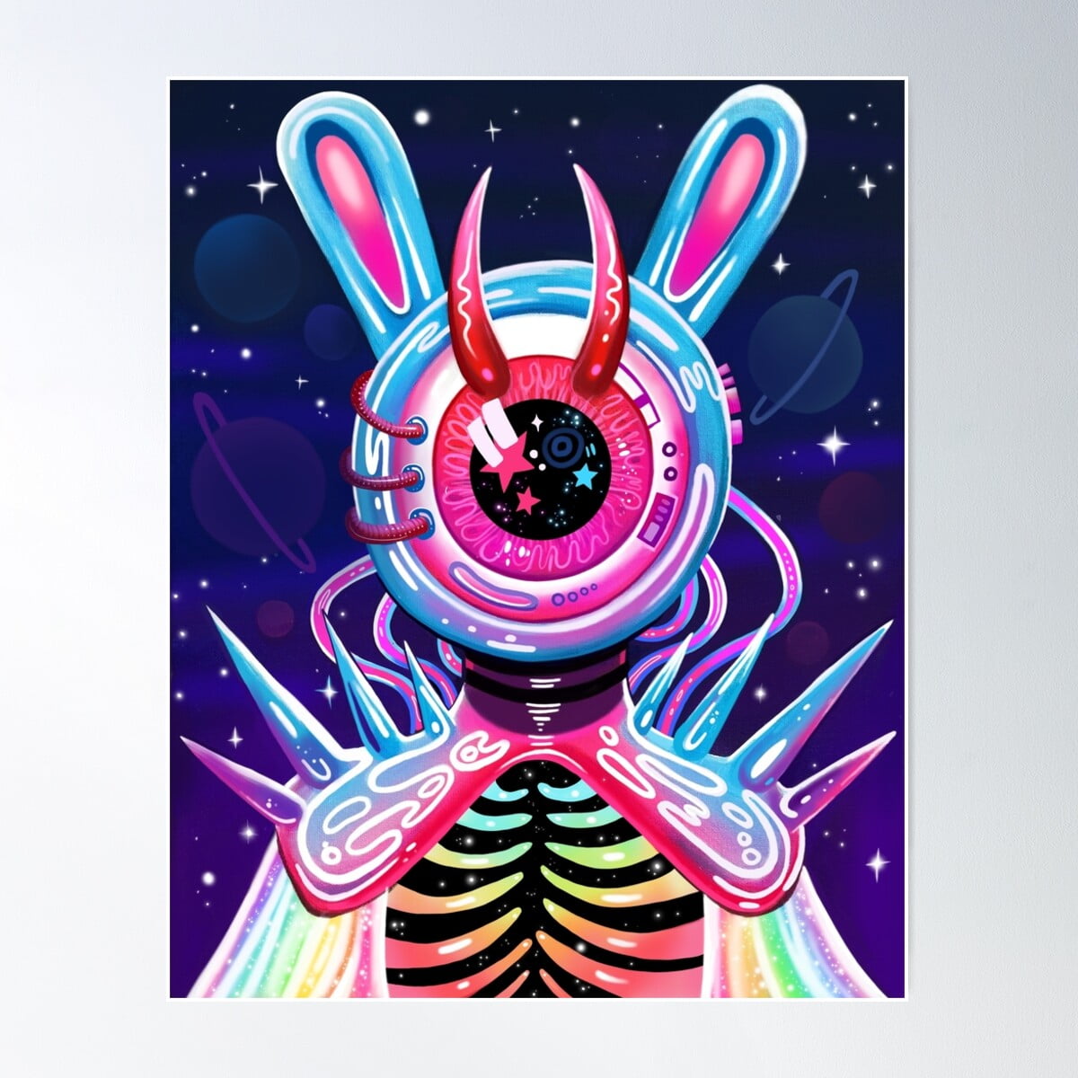 Visitor Poster Wall Art, Modern Wall Decor For Living Room Bedroom ...