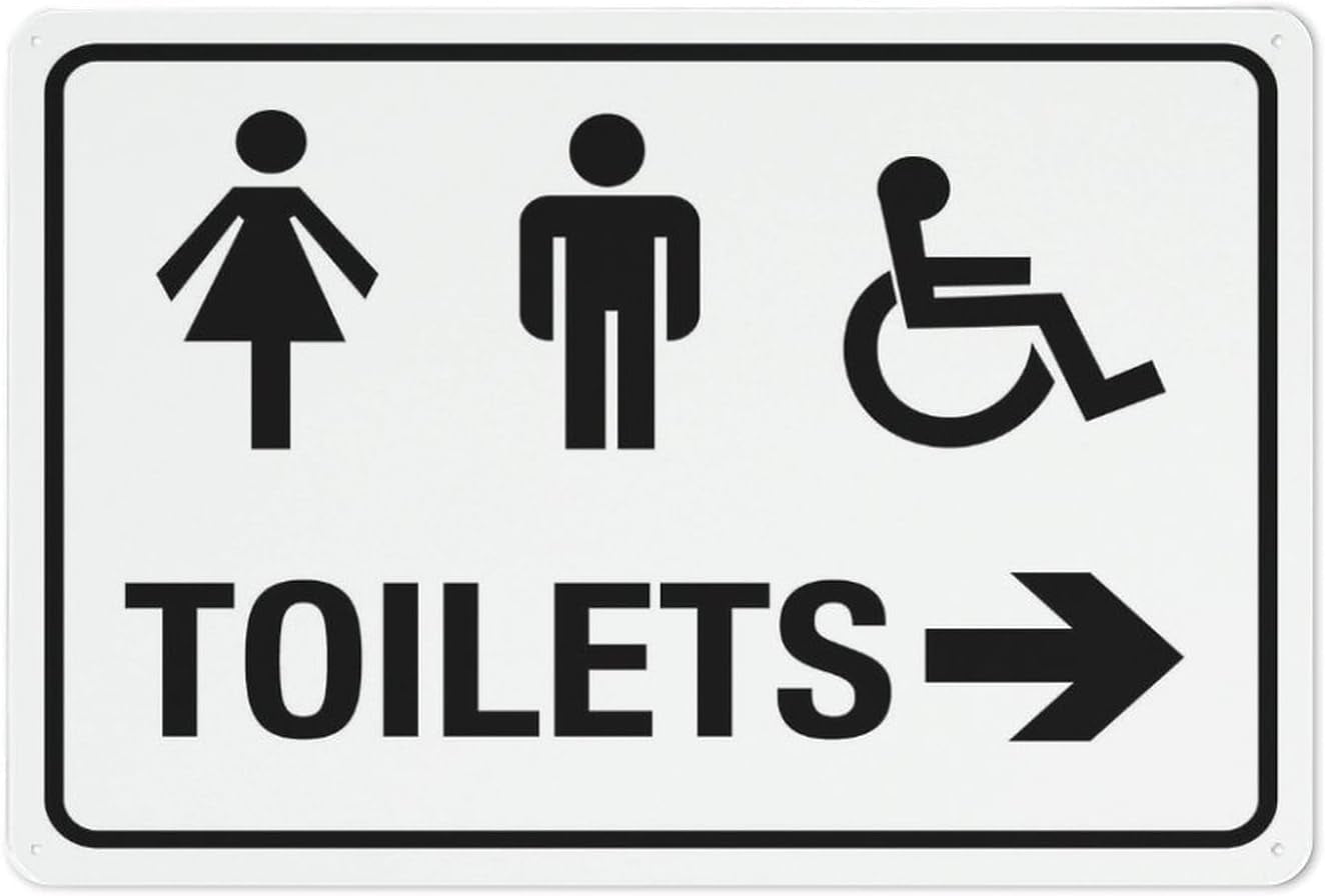 Visitors Entrance Sign 8"X12" Rust Free Aluminum Signs Outdoor, Metal ...