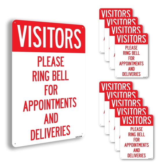 Visitors Please Ring Bell For Appointments And Deliveries Public Safety ...