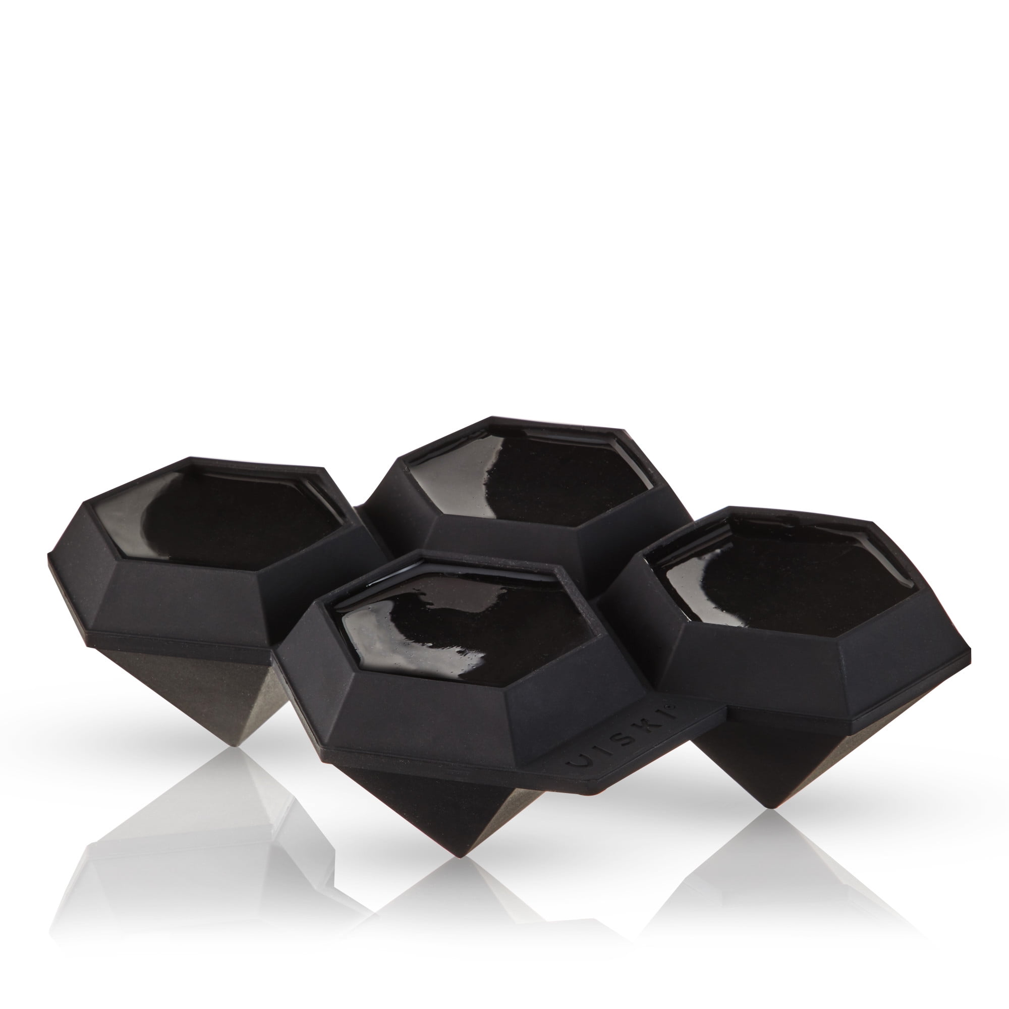 Viski Diamond Ice Cube Tray, Extra Large Diamond Ice Cube Mold, Craft ...