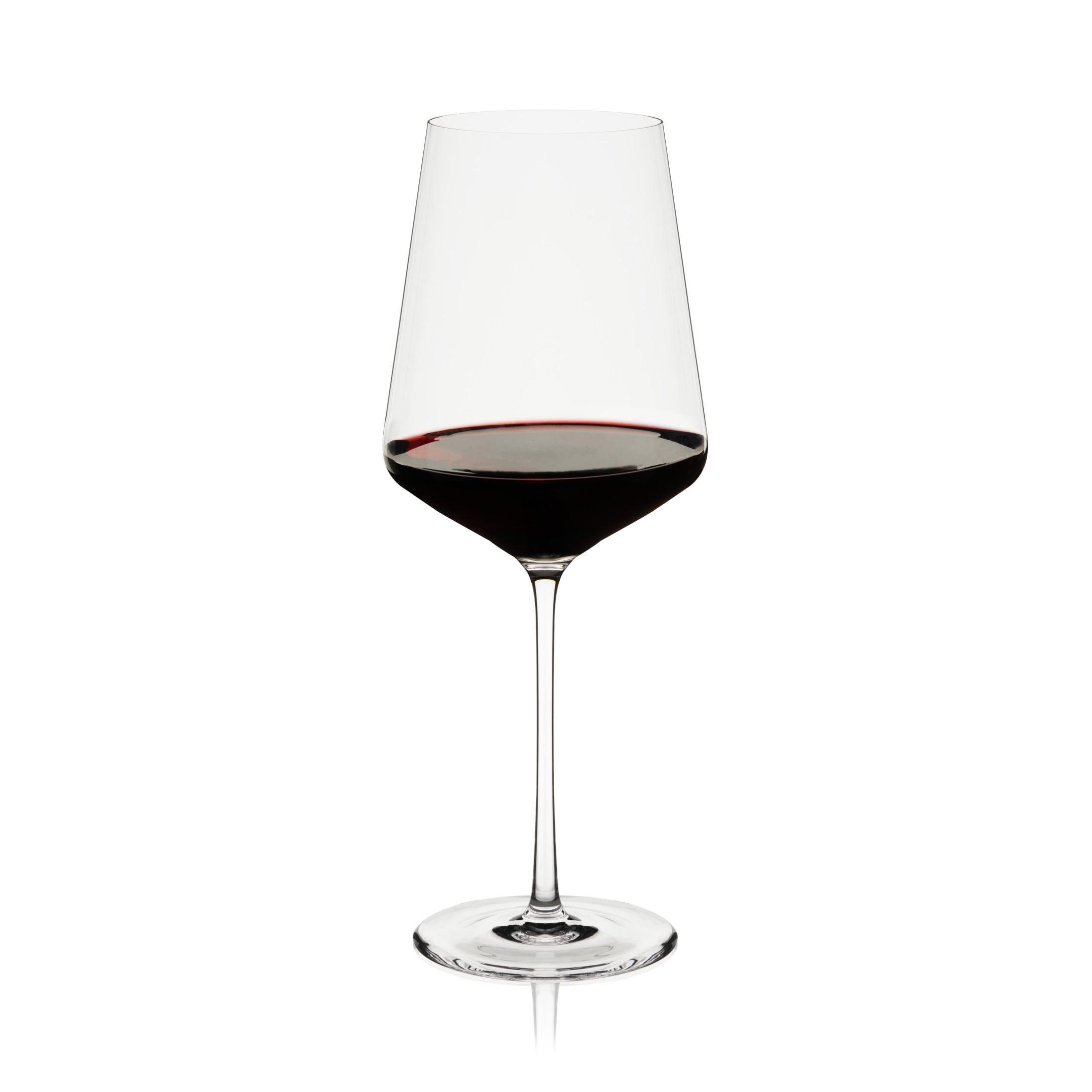 Viski Liminal Universal Crystal Wine Glass, Ultrathin Lightweight Clear ...