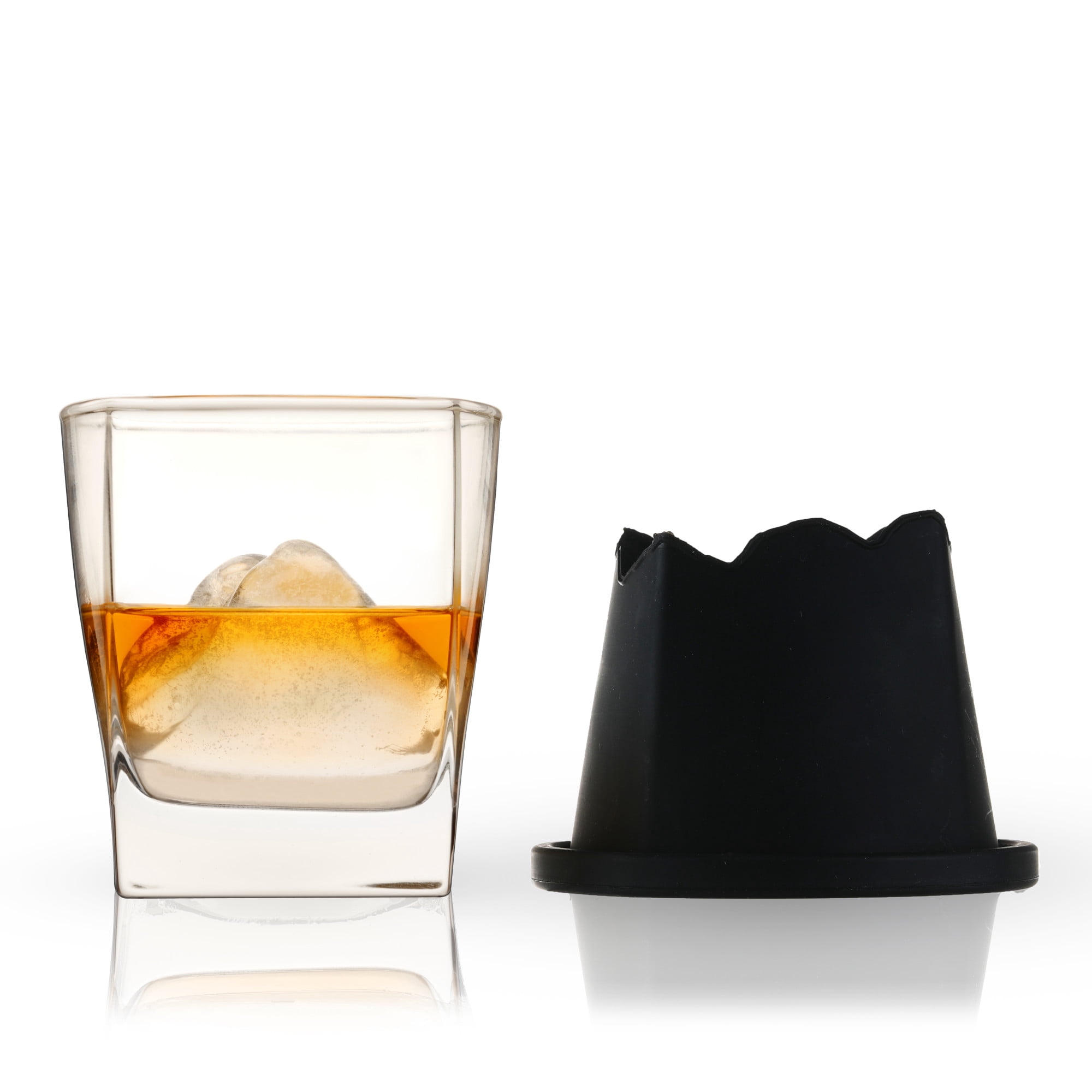 Whiskey Mold And Glass Set