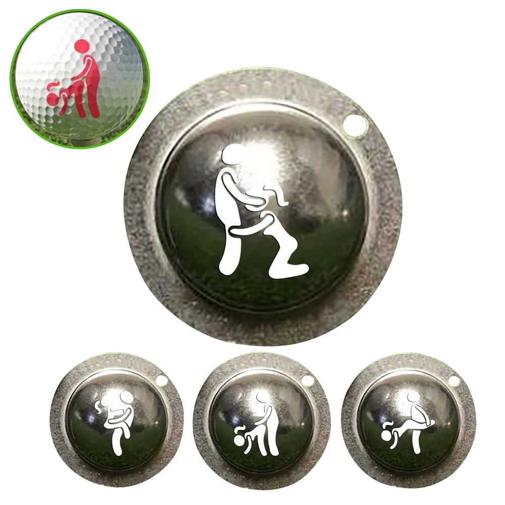 Visland (1/4 PCS) The Original Golf Ball Marker Kit - Golf Ball Line ...