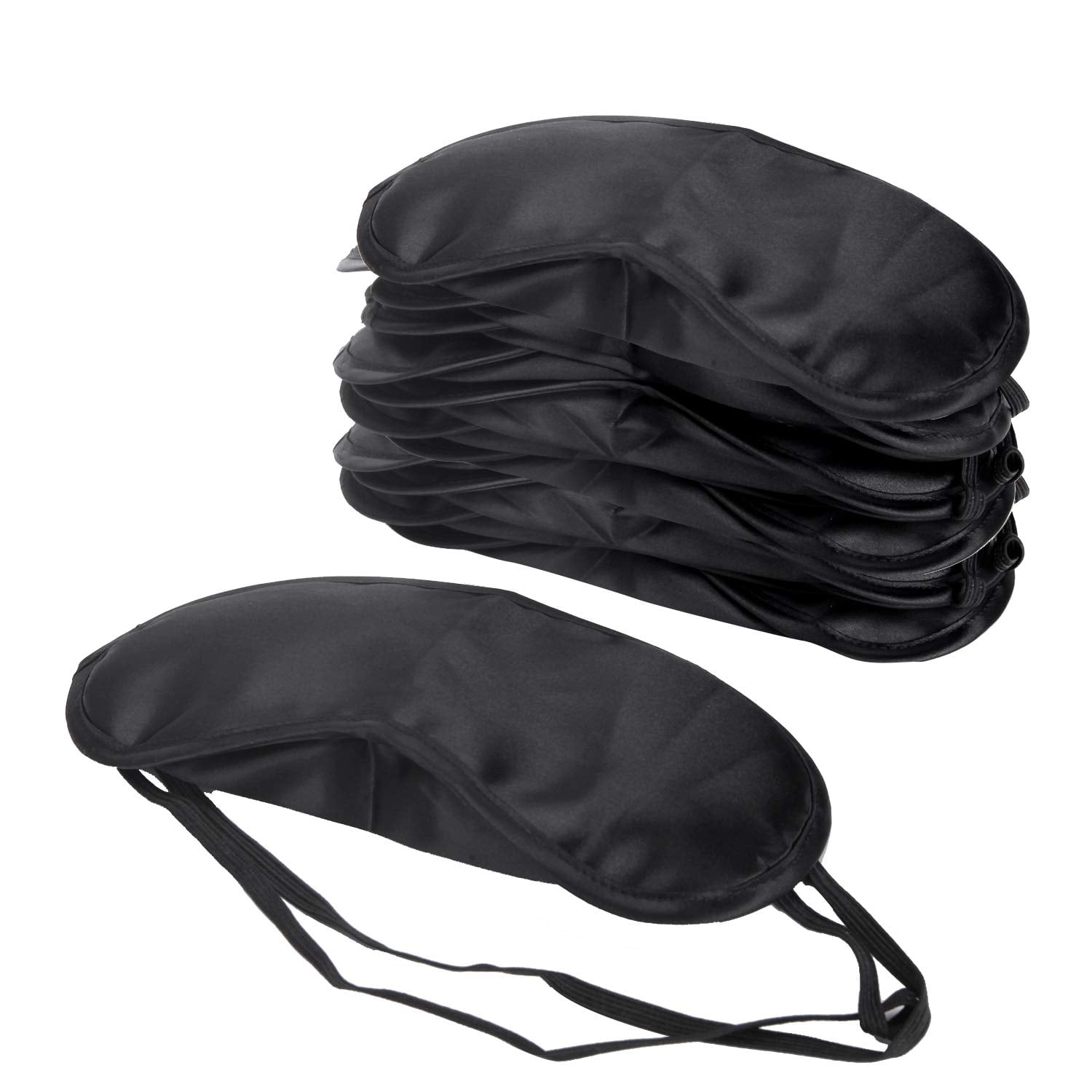 Visland 10PCS Blindfold Eye Mask Shade Cover for Sleeping with Nose Pad ...