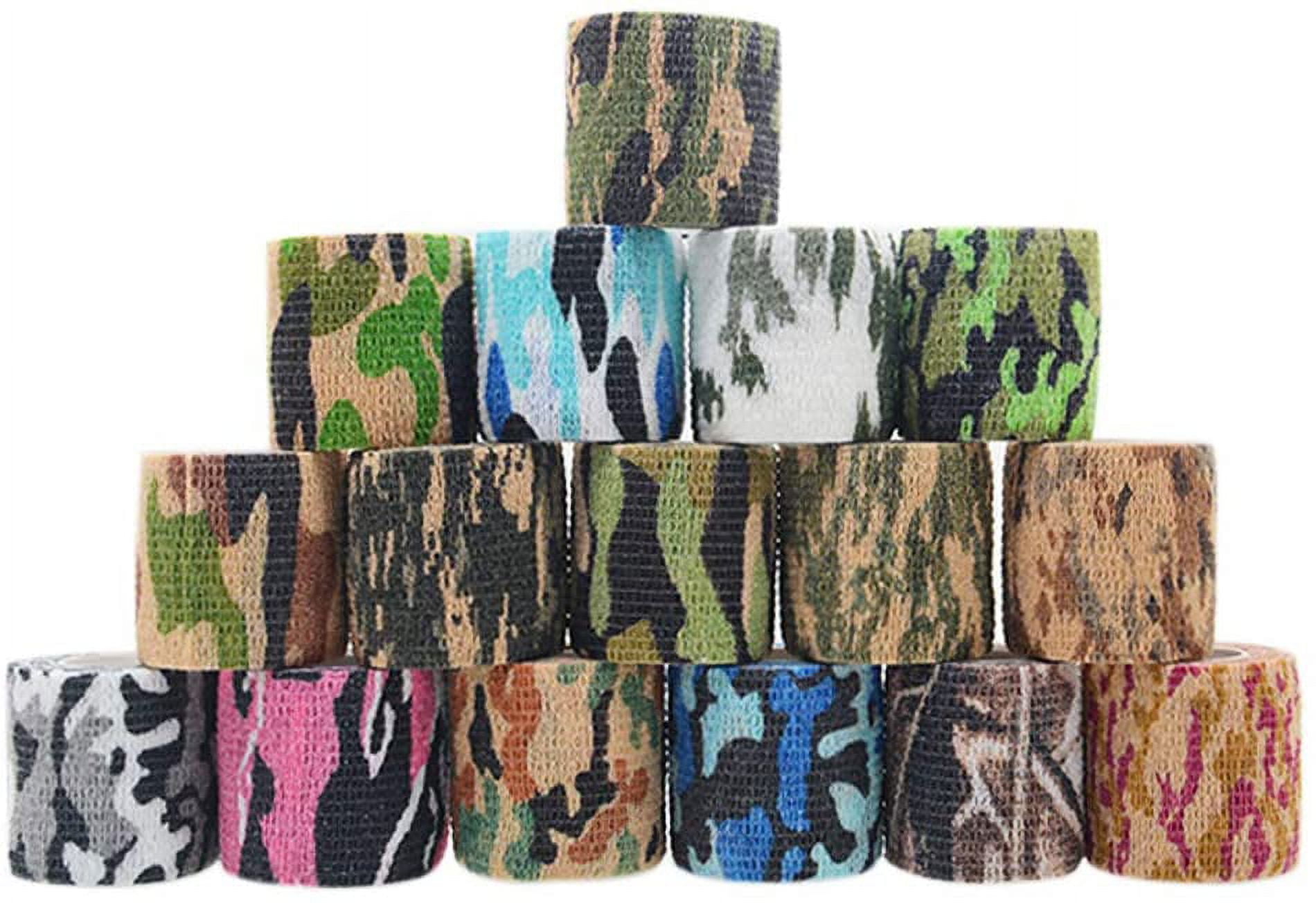 Visland 10PCS Self-Adhesive Protective Camouflage Tape Wrap Tactical ...