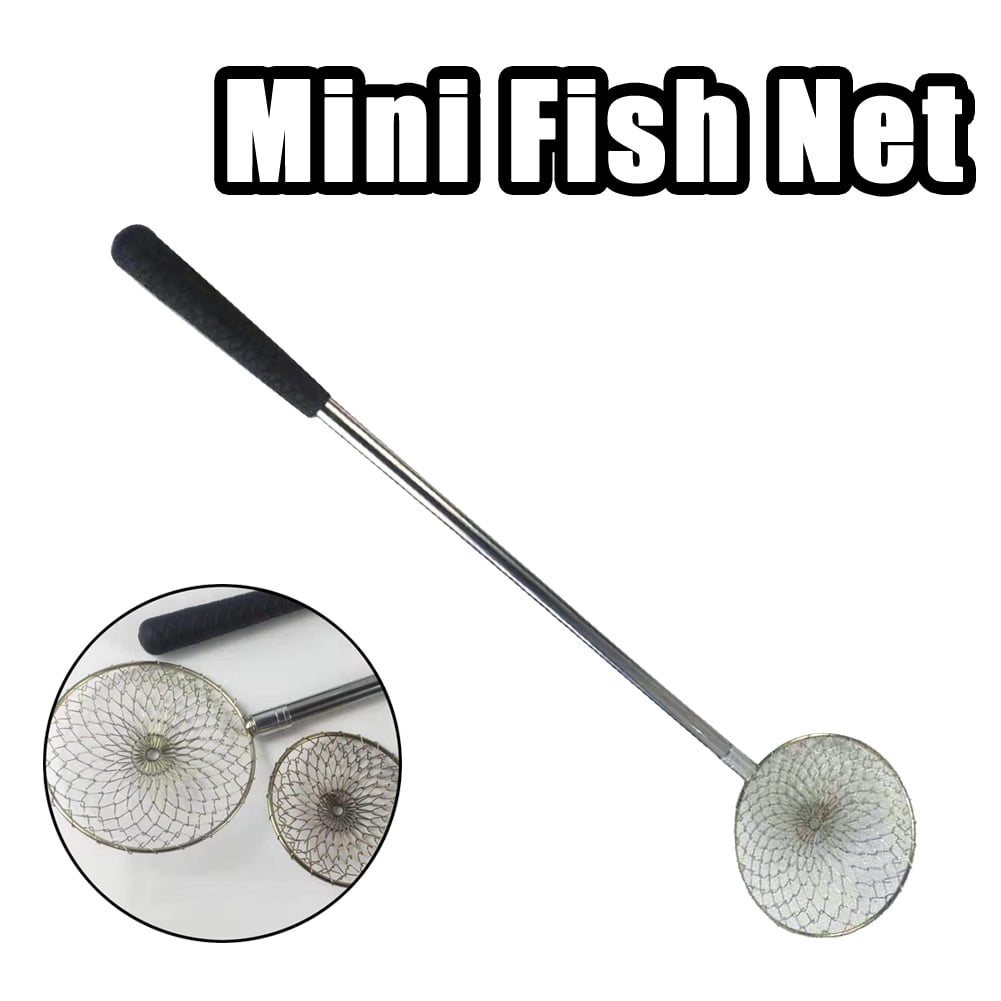 Visland 11/13 5cm Fish Net for Fish Tank Deep Mesh Scooper – Large ...